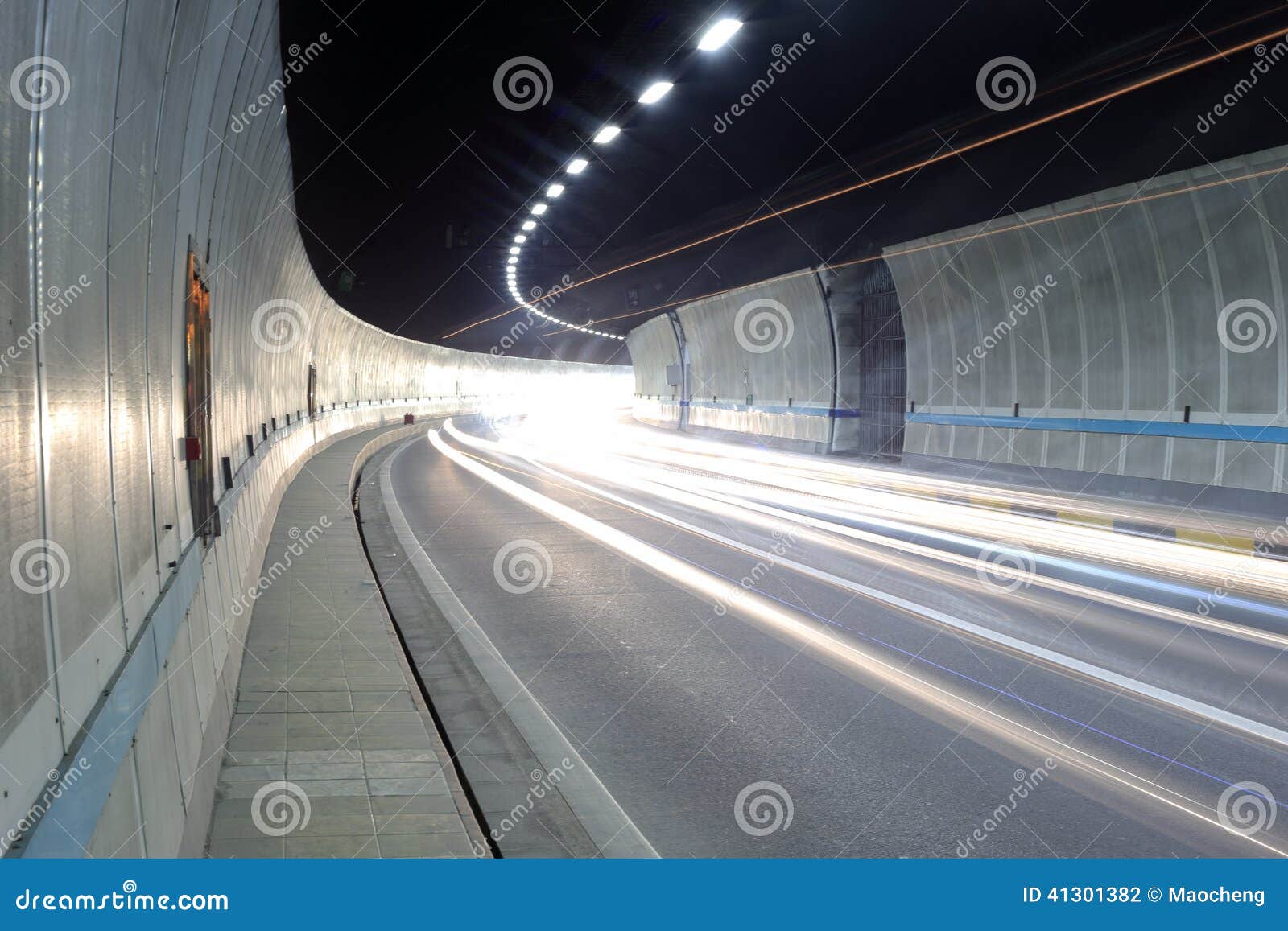 Inside Of A Tunnel Dug Into The Rocks Stock Photo | CartoonDealer.com ...
