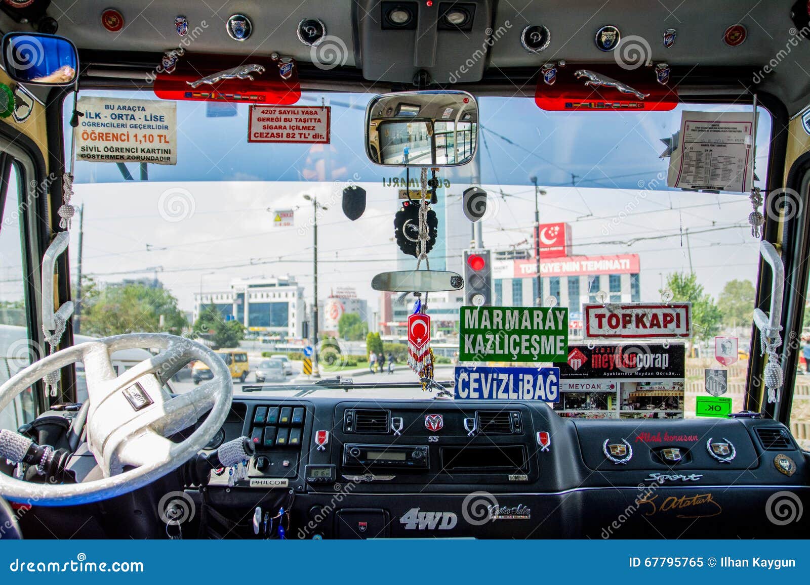 Inside of Turkish Minibus editorial image. Image of inside - 67795765