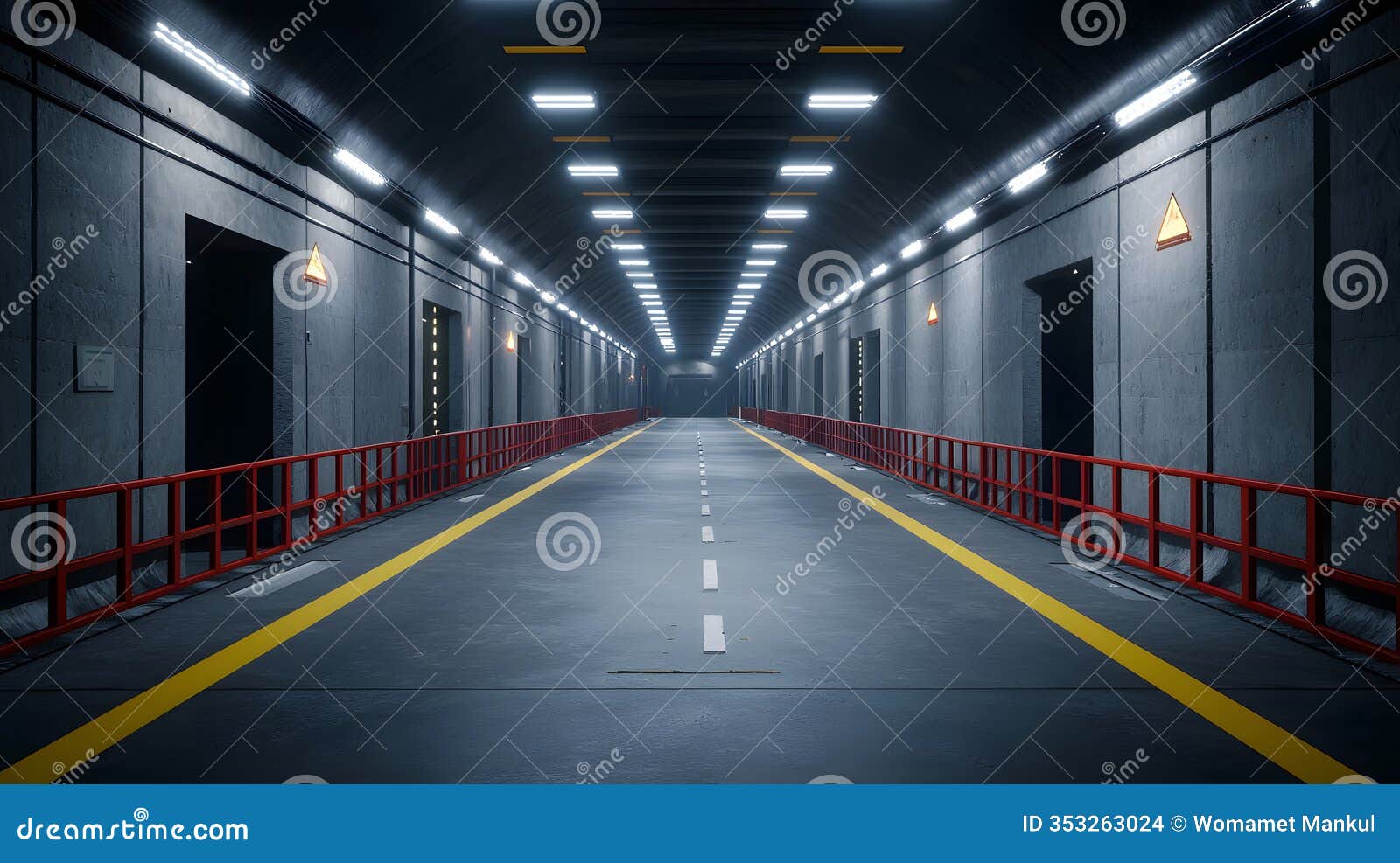 Inside an Underground Bunker: an Action Sequence in a Dark, Industrial ...