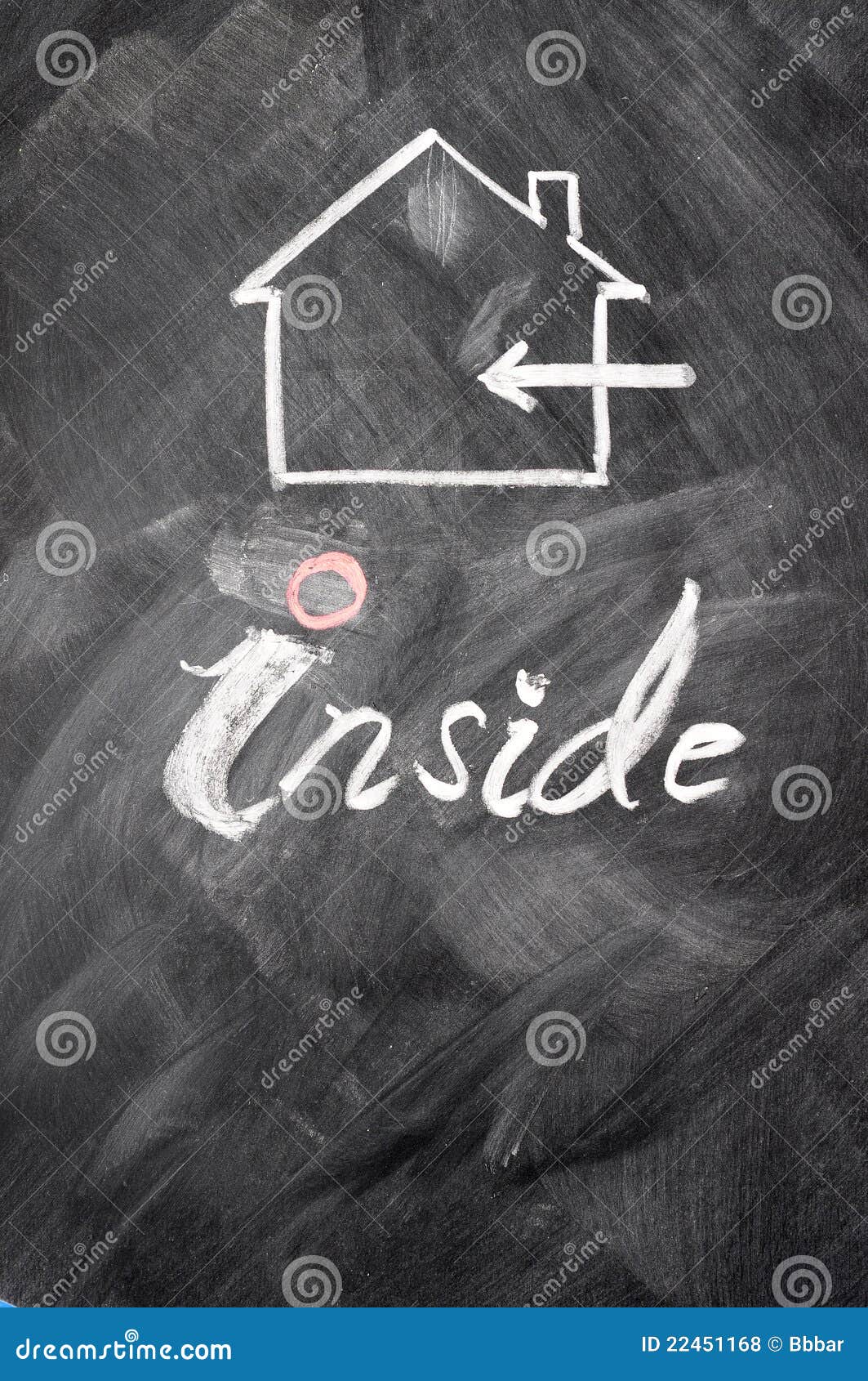 Inside use stock photo. Image of sign, chalkboard, white - 22451168