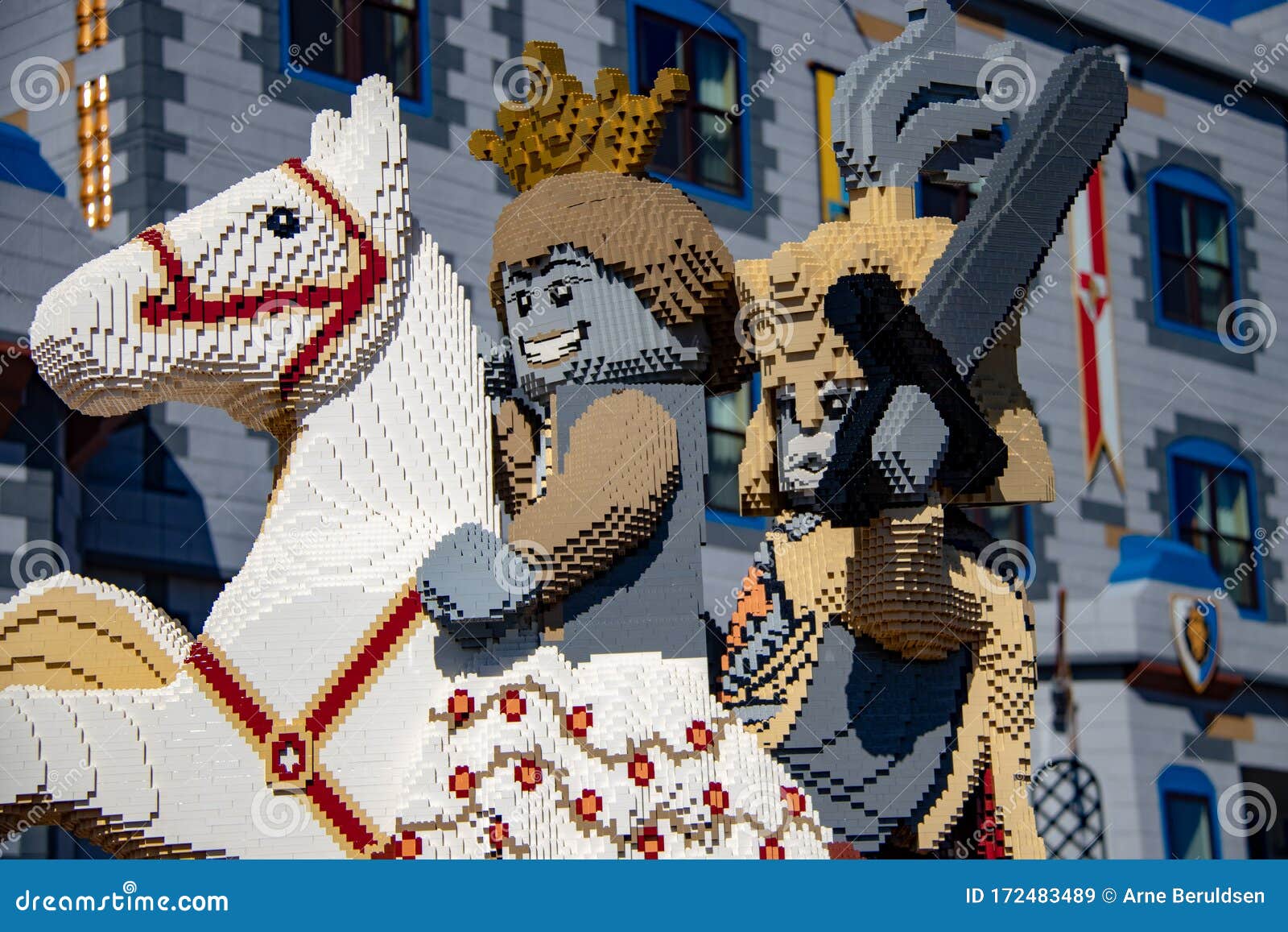 Inside Legoland editorial stock image. Image of children - 172483489