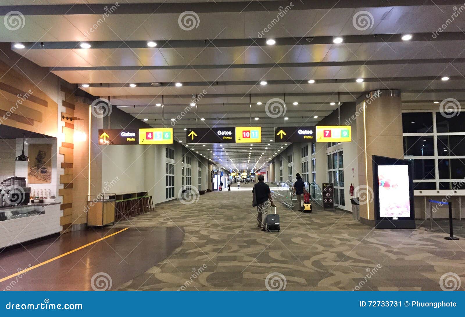 Inside View of the Airport in Bali, Indonesia Editorial Photo - Image ...
