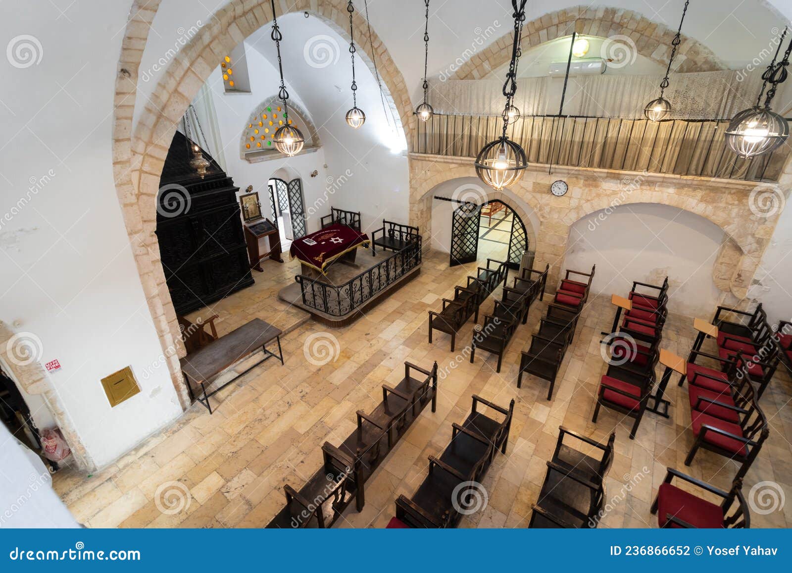 Ancient Synagogue Interior