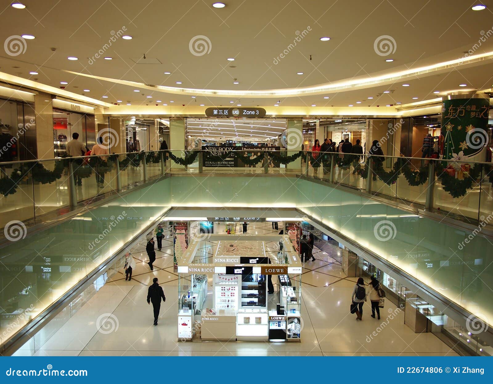 Inside Mall Store