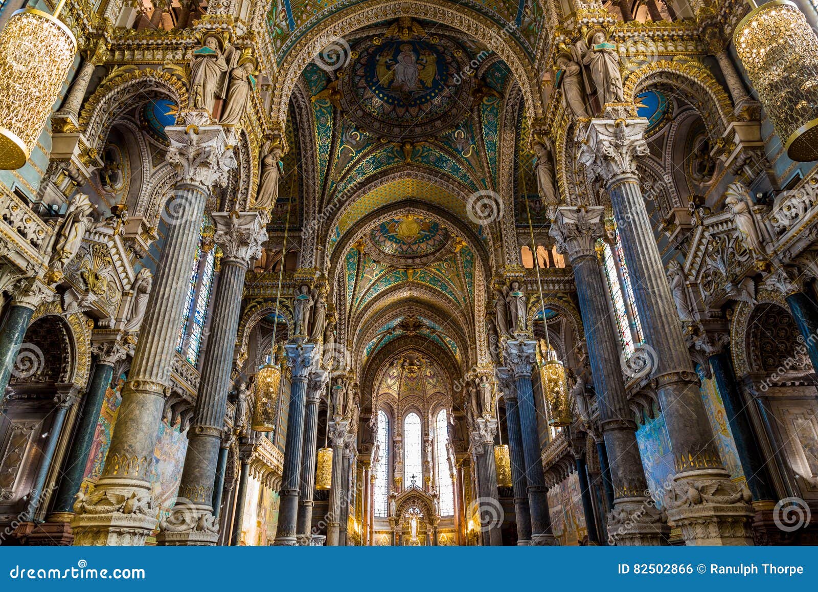 Inside View of a Catherdral Editorial Photo - Image of ceiling ...