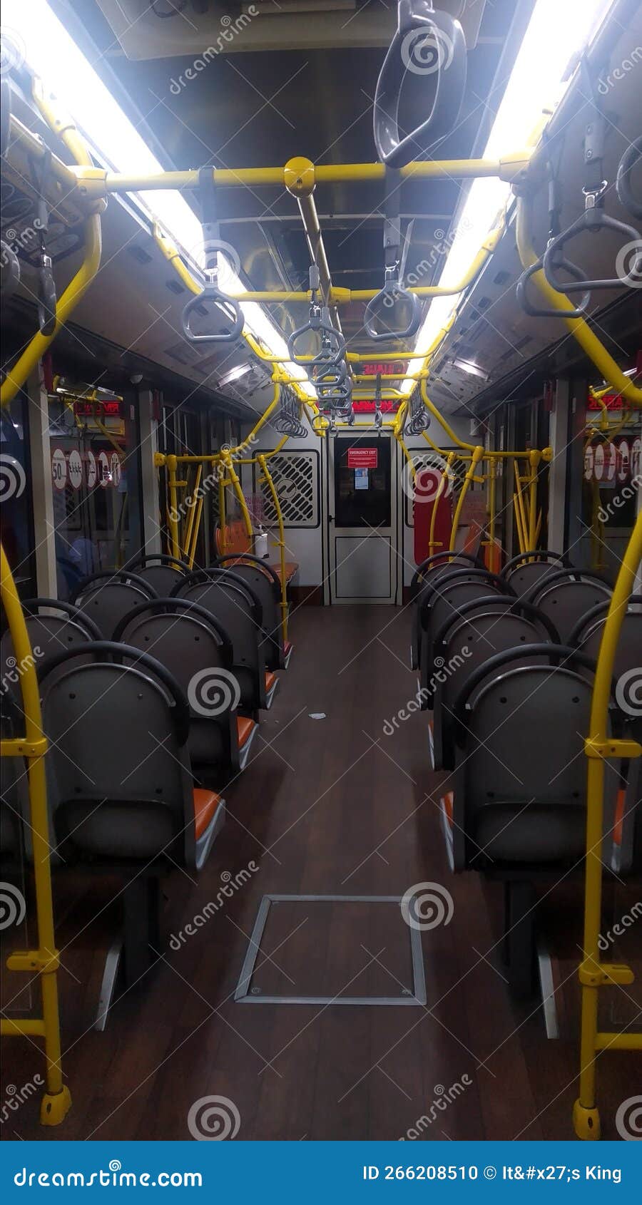 Inside View from a City Bus Stock Photo - Image of view, minibus: 266208510