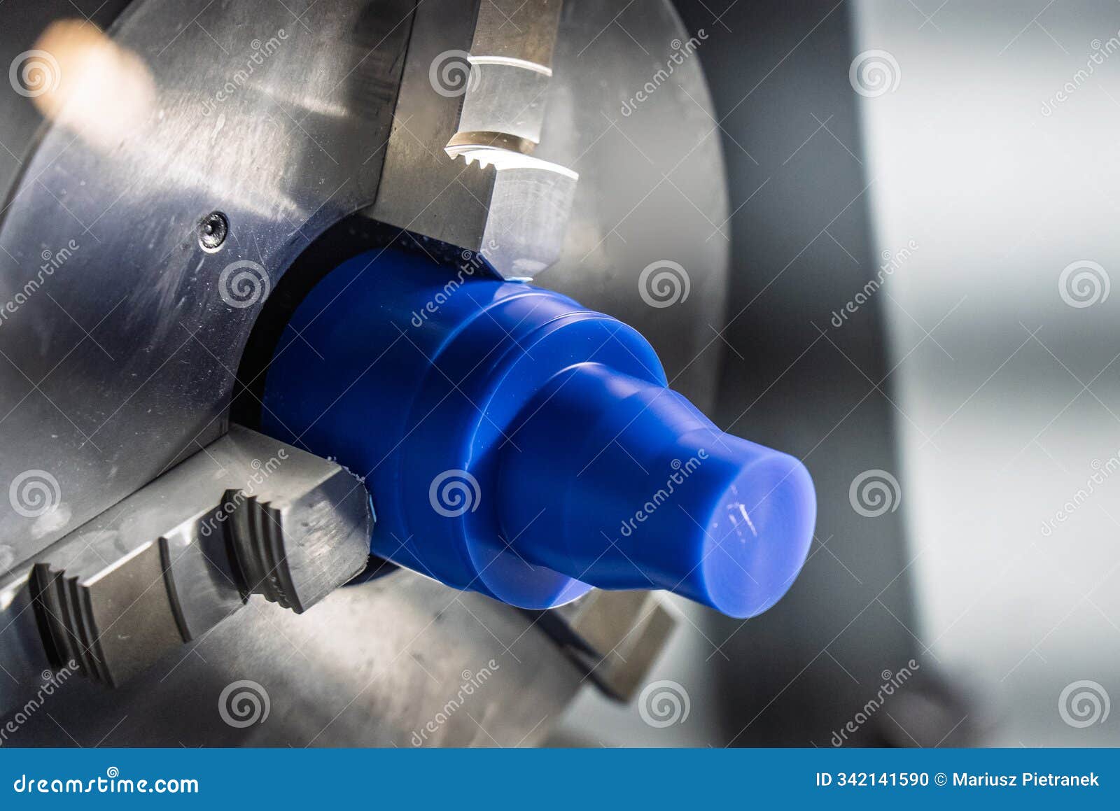 Inside View of a Cnc Machine. CNC Lathe Interior.Cnc Machine. the CNC ...