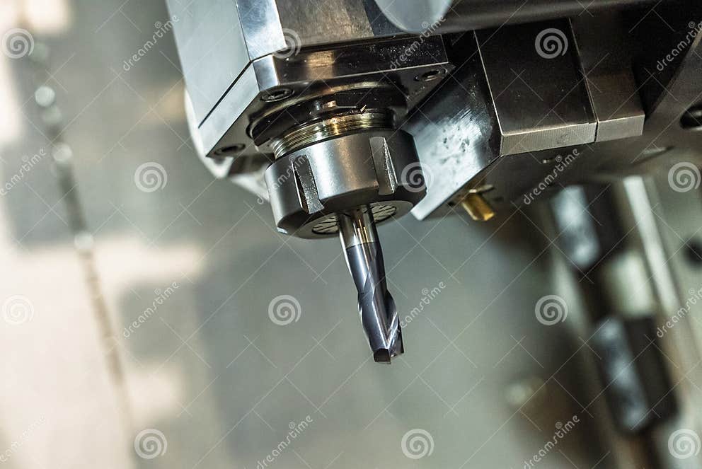 Inside View of a Cnc Machine. CNC Lathe Interior.Cnc Machine. the CNC ...