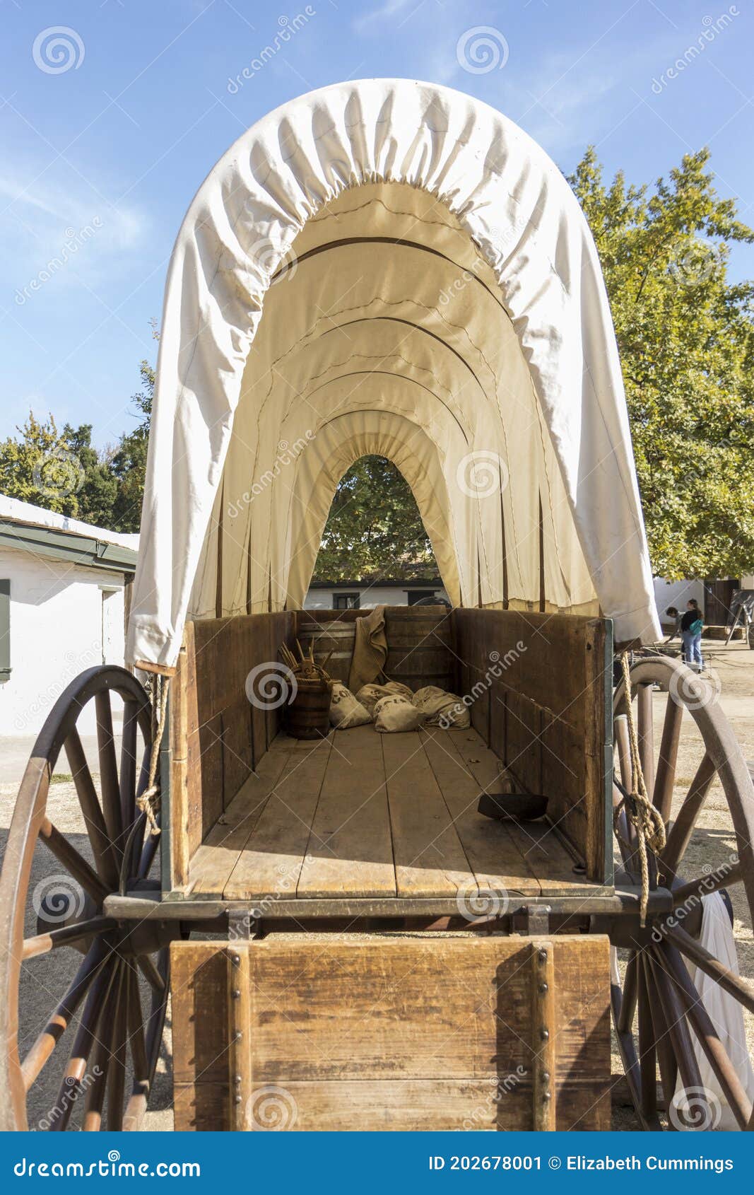 Conestoga Wagon Inside