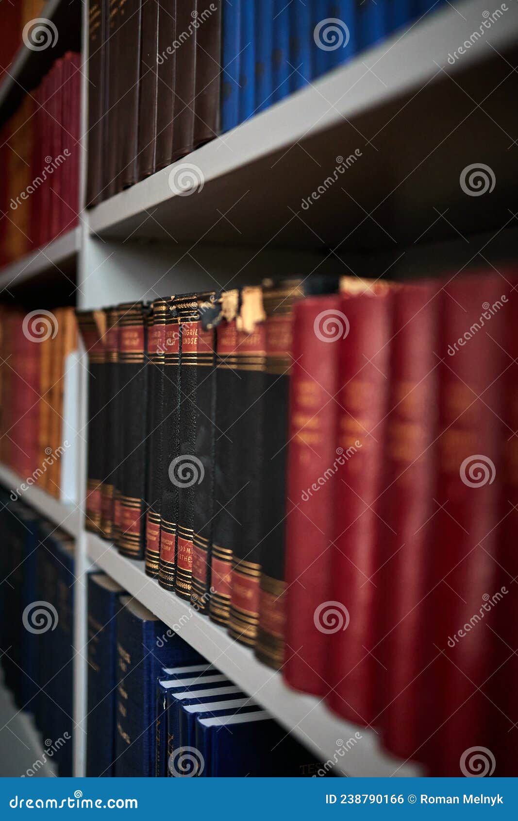 Inside View of Danish Library, National Library of DK, Editorial Photo ...