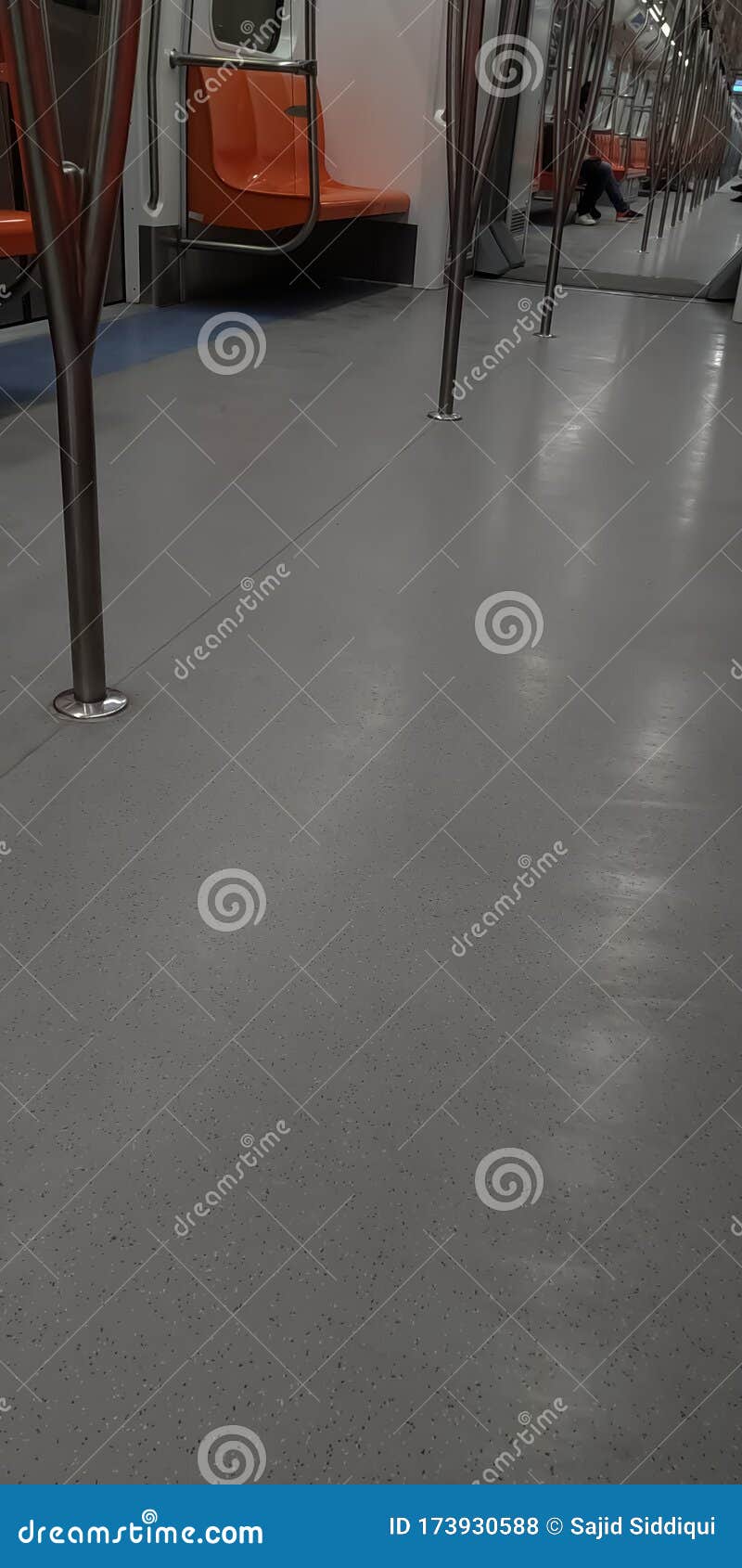 Inside View of a Delhi Metro Train Stock Photo - Image of insideview ...