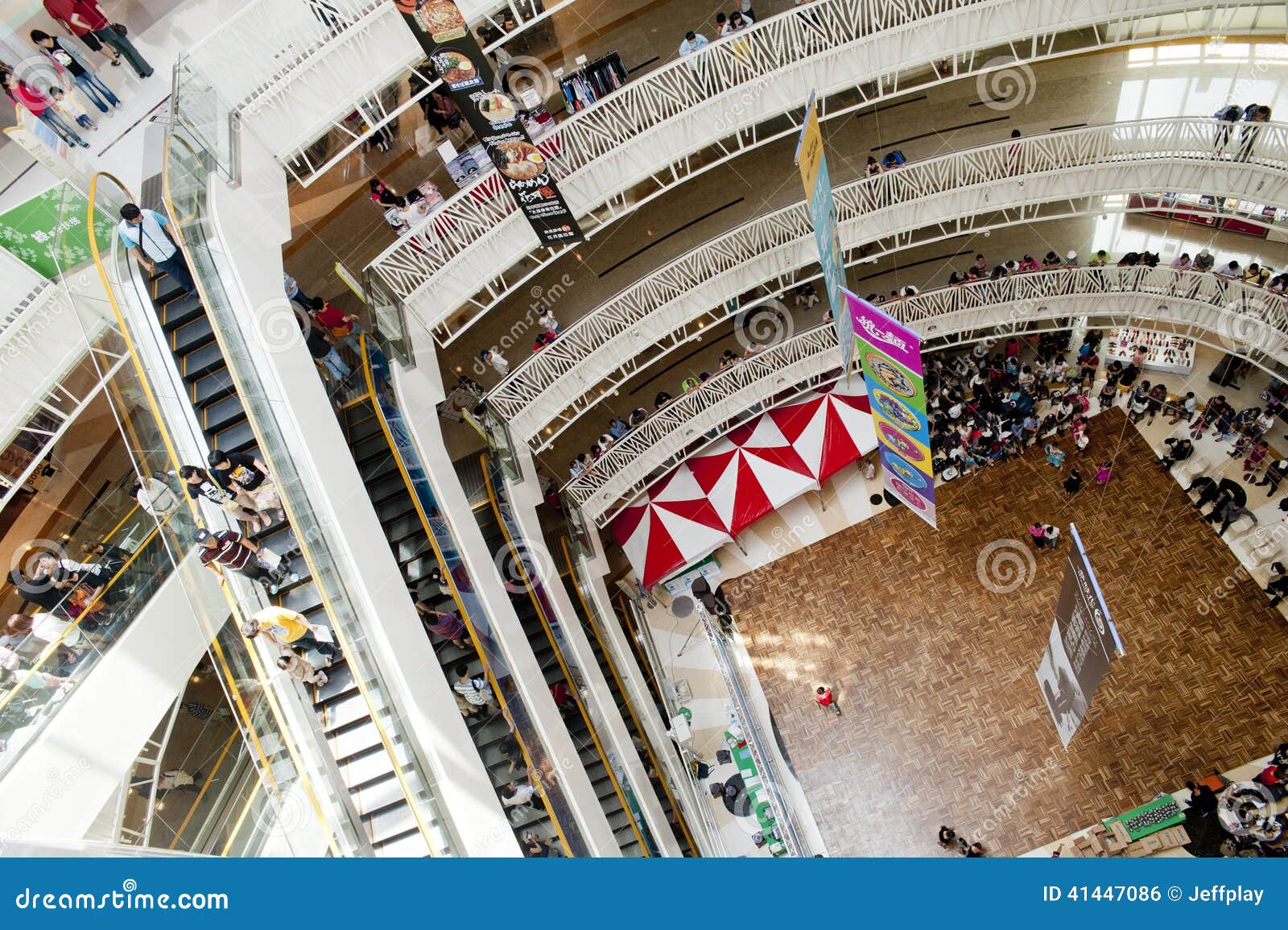 Inside View of Department Store Editorial Photo - Image of mall, floor ...