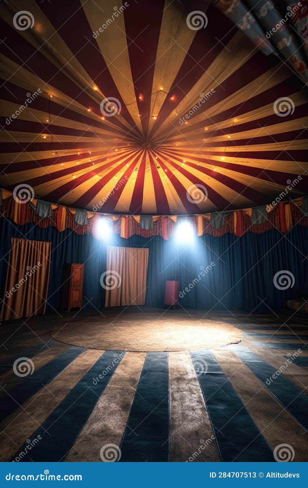 Circus Tent Inside Drawing