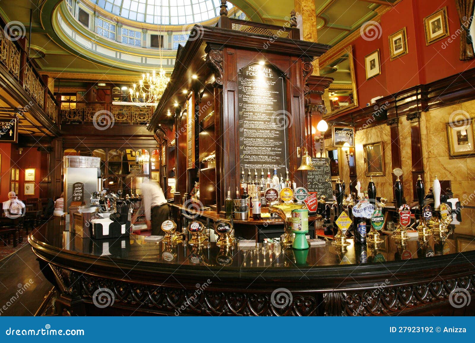 Inside View of a English Pub Editorial Photography - Image of relax ...
