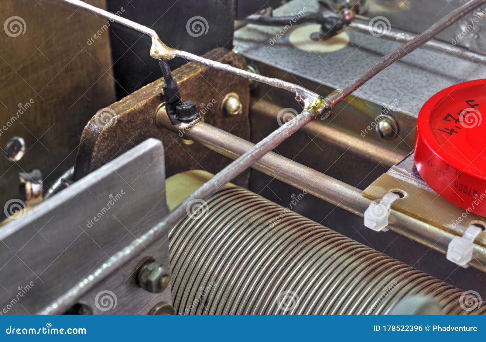 Inside View of High Frequency Power Amplifier Stock Photo - Image of ...