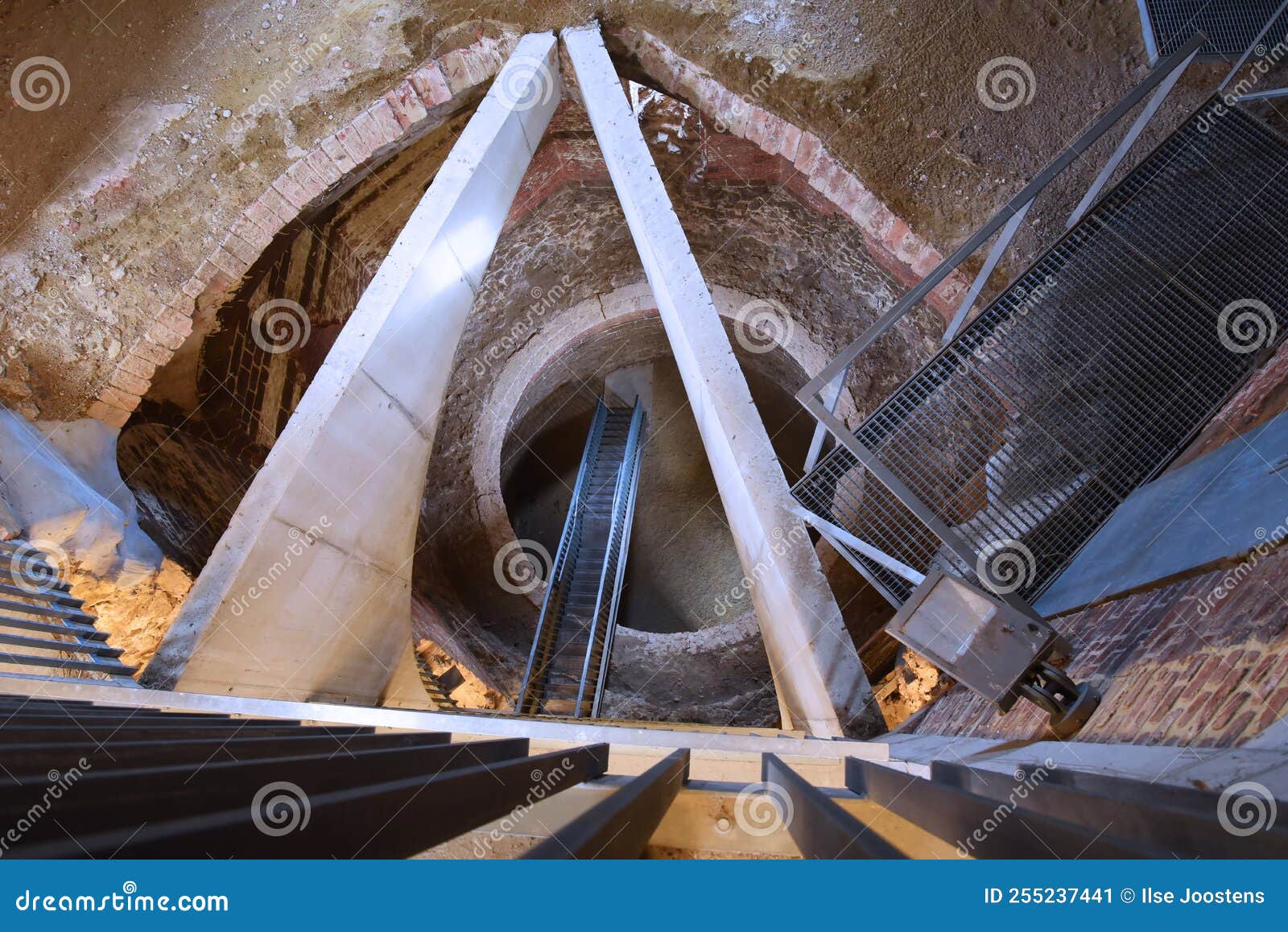 Inside View of a Medieval Keep or Donjon Editorial Photo - Image of ...