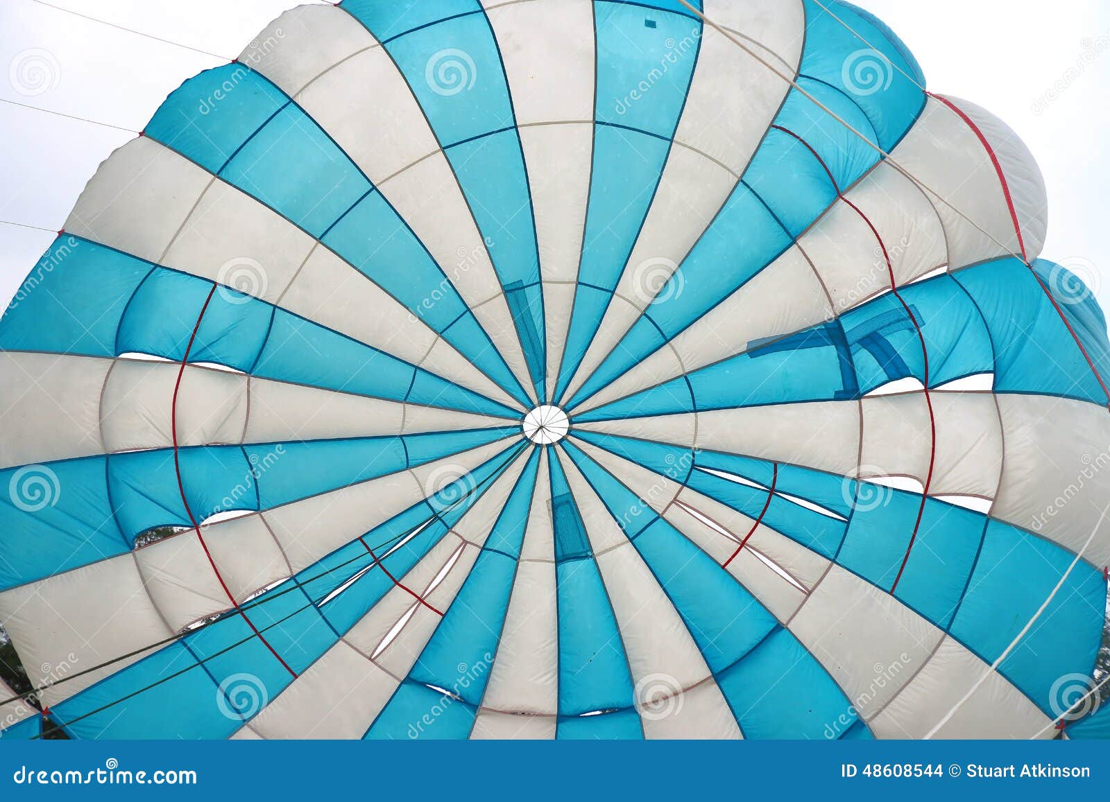 Inside view of a parachute stock photo. Image of speed - 48608544