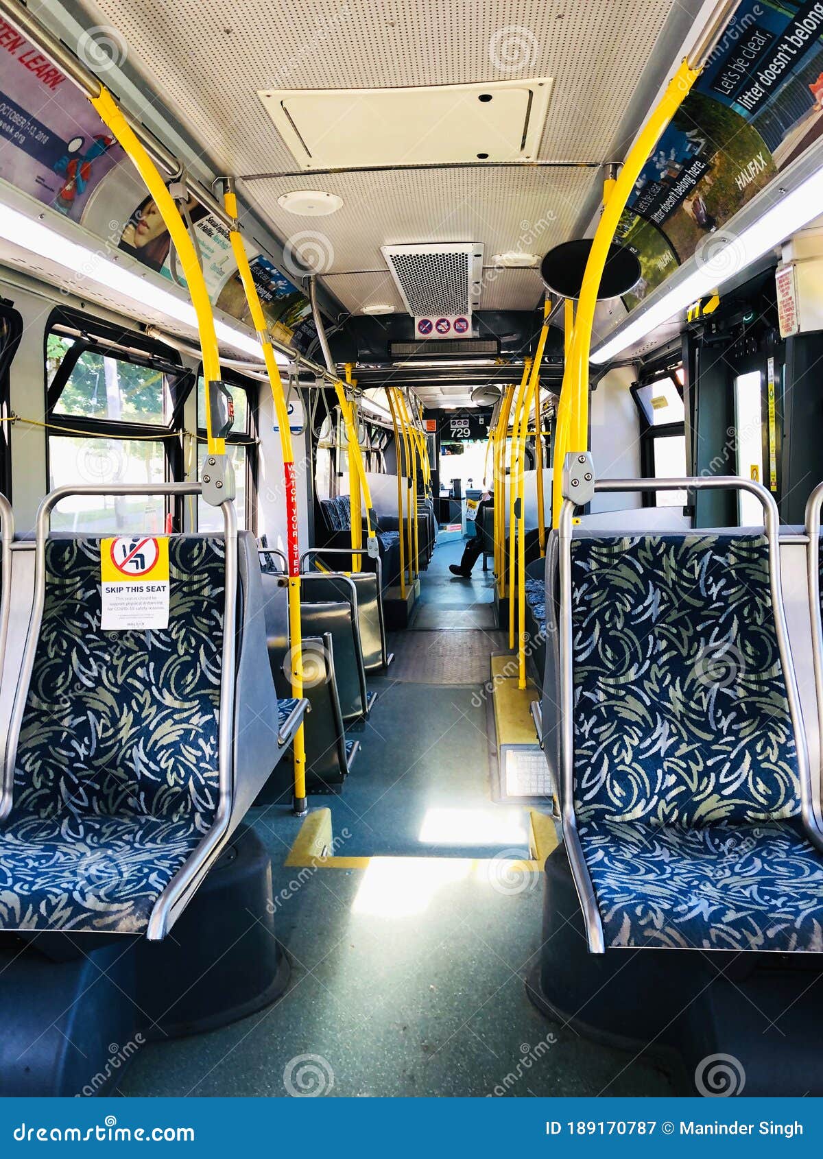 Public Bus Interior