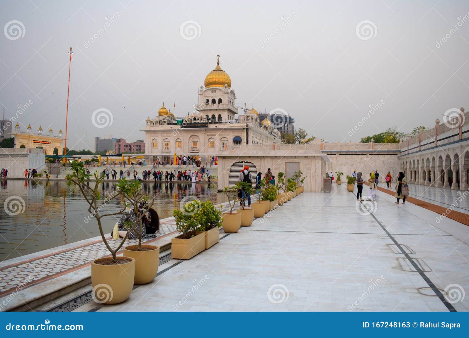Inside View of Sikh Temple in Delhi India, Sikh Gurudwara Inside View ...