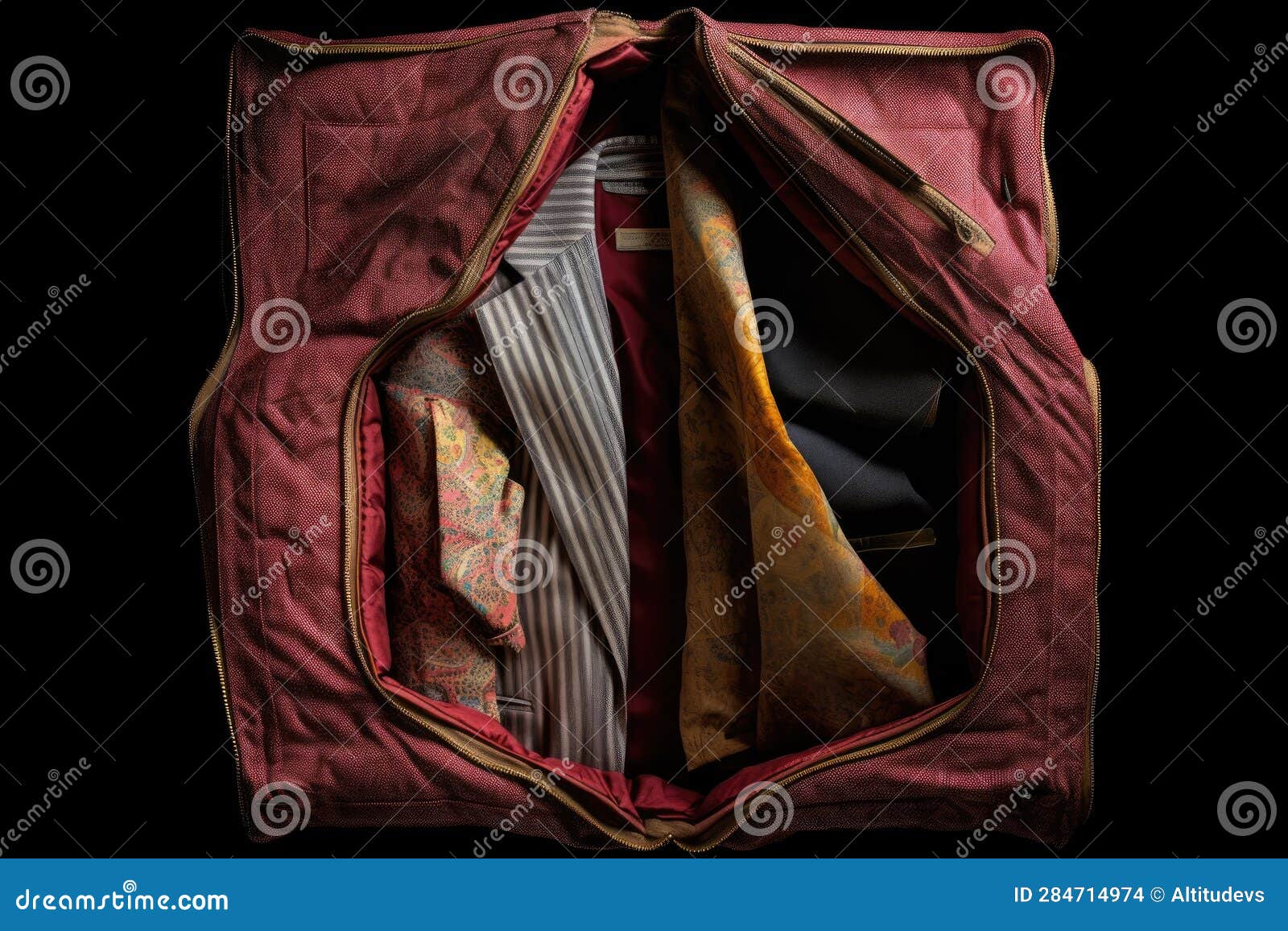 Inside View of a Suit Jacket, Showing Lining Stock Photo - Image of ...