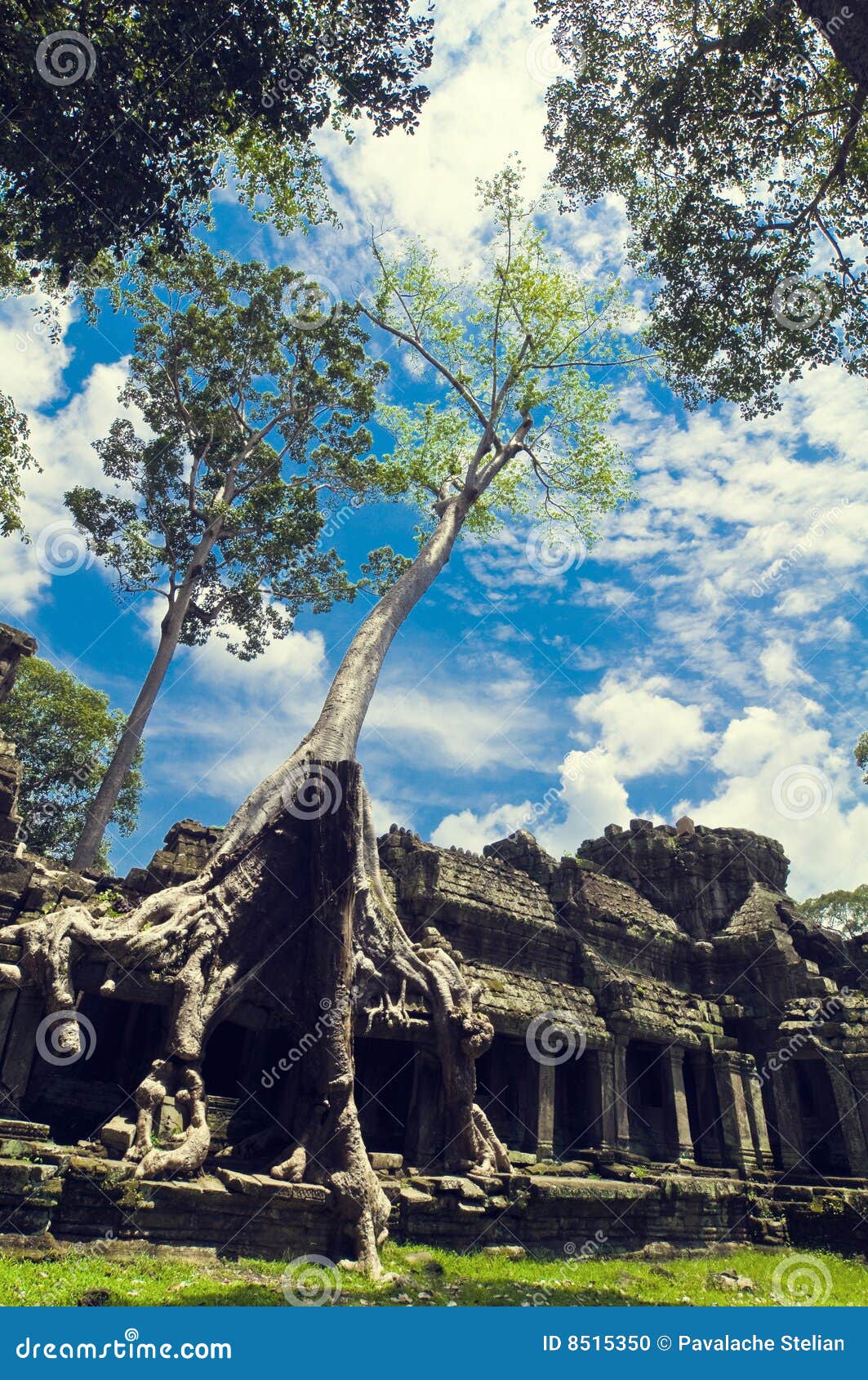 Inside View of Ta Som Temple. Angkor Wat Stock Photo - Image of angkor ...