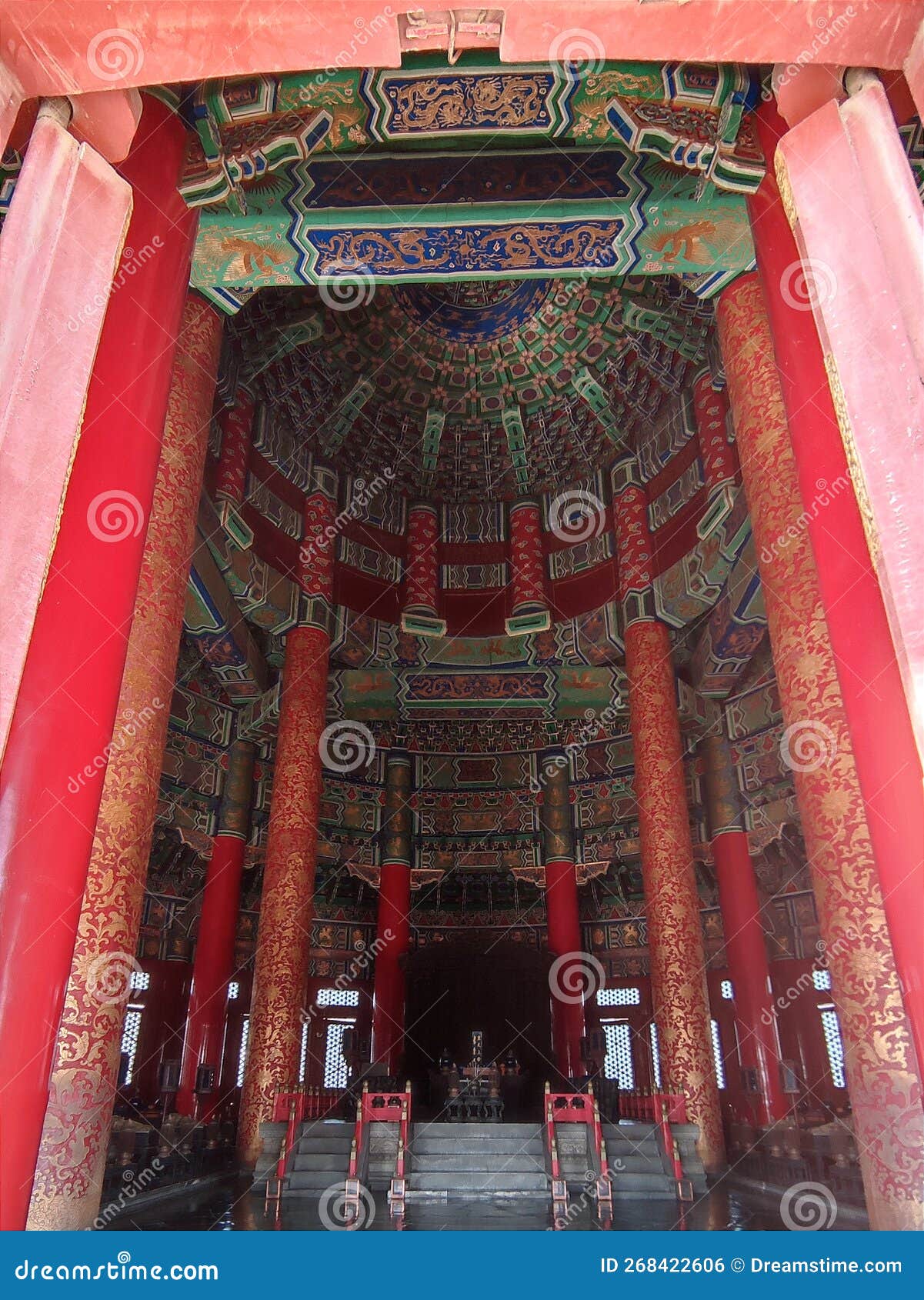 Temple of Heaven stock photo. Image of building, temple - 268422606