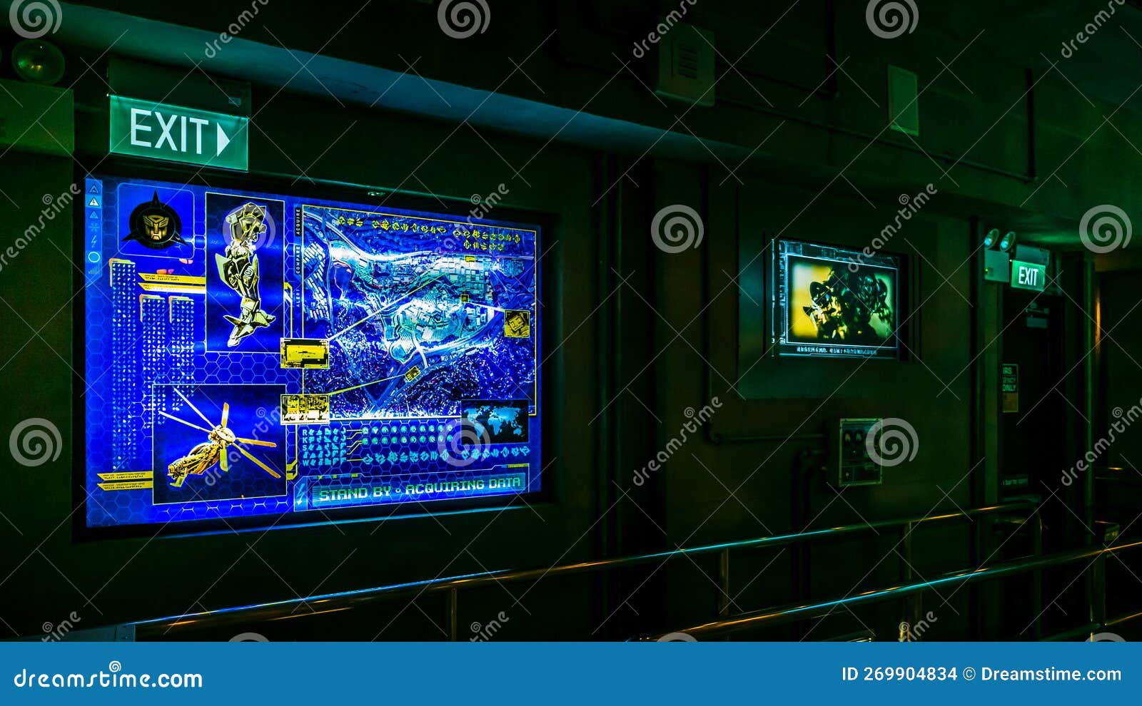 Inside View of TRANSFORMERS the Ride Editorial Stock Image - Image of ...