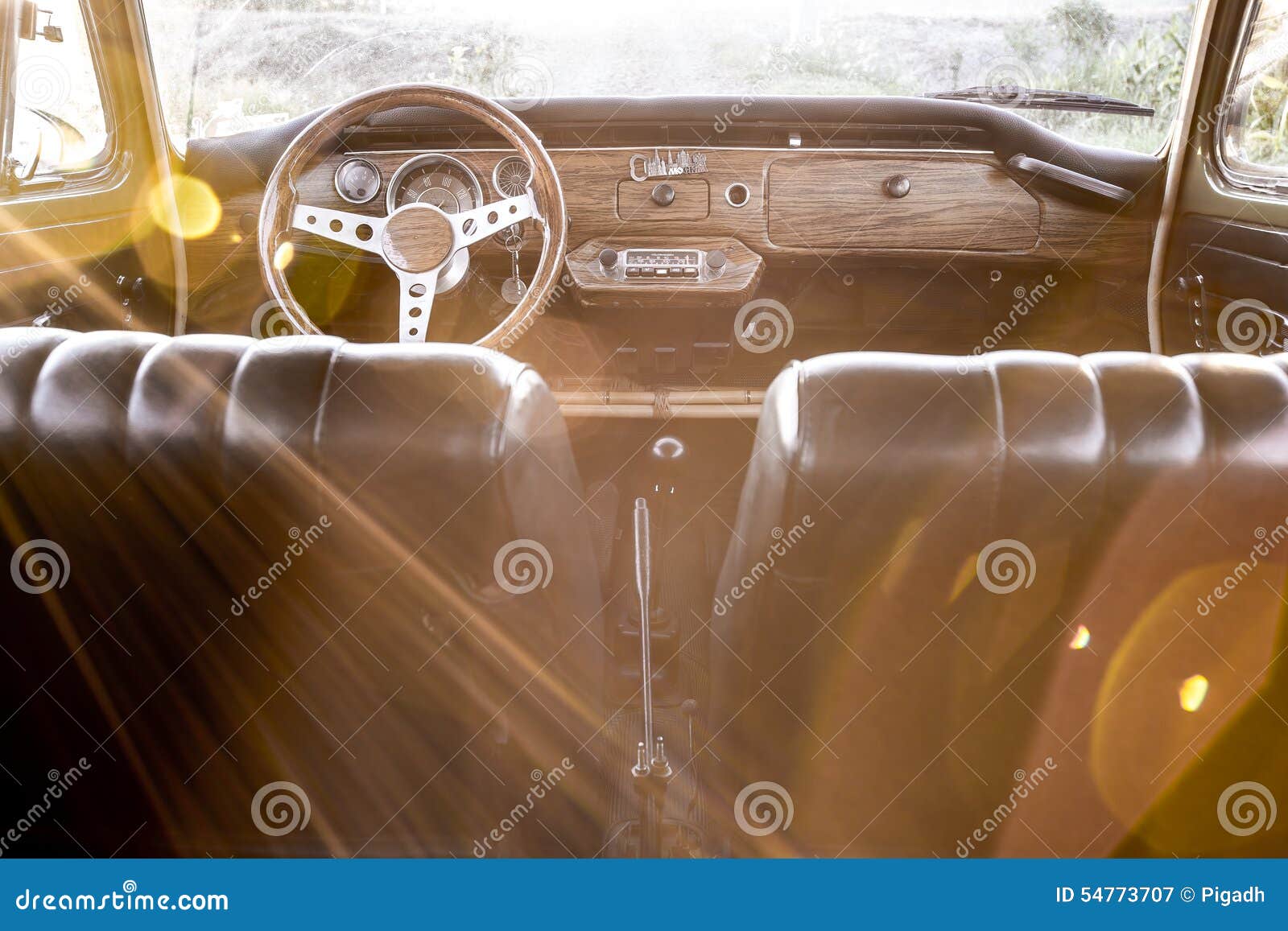 Inside vintage car stock image. Image of negro, pico - 54773707