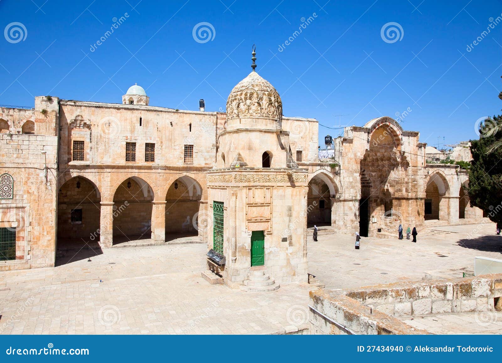 Inside Wall of Temple Mount Stock Photo - Image of israel, historic ...