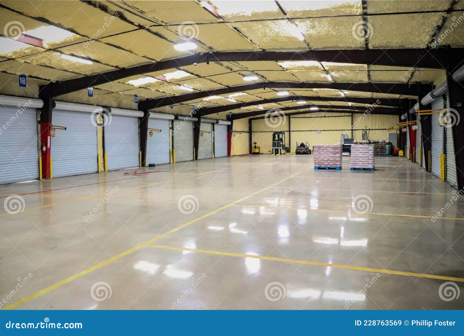 Inside Warehouse 08102021-5 Stock Image - Image of business, modern ...