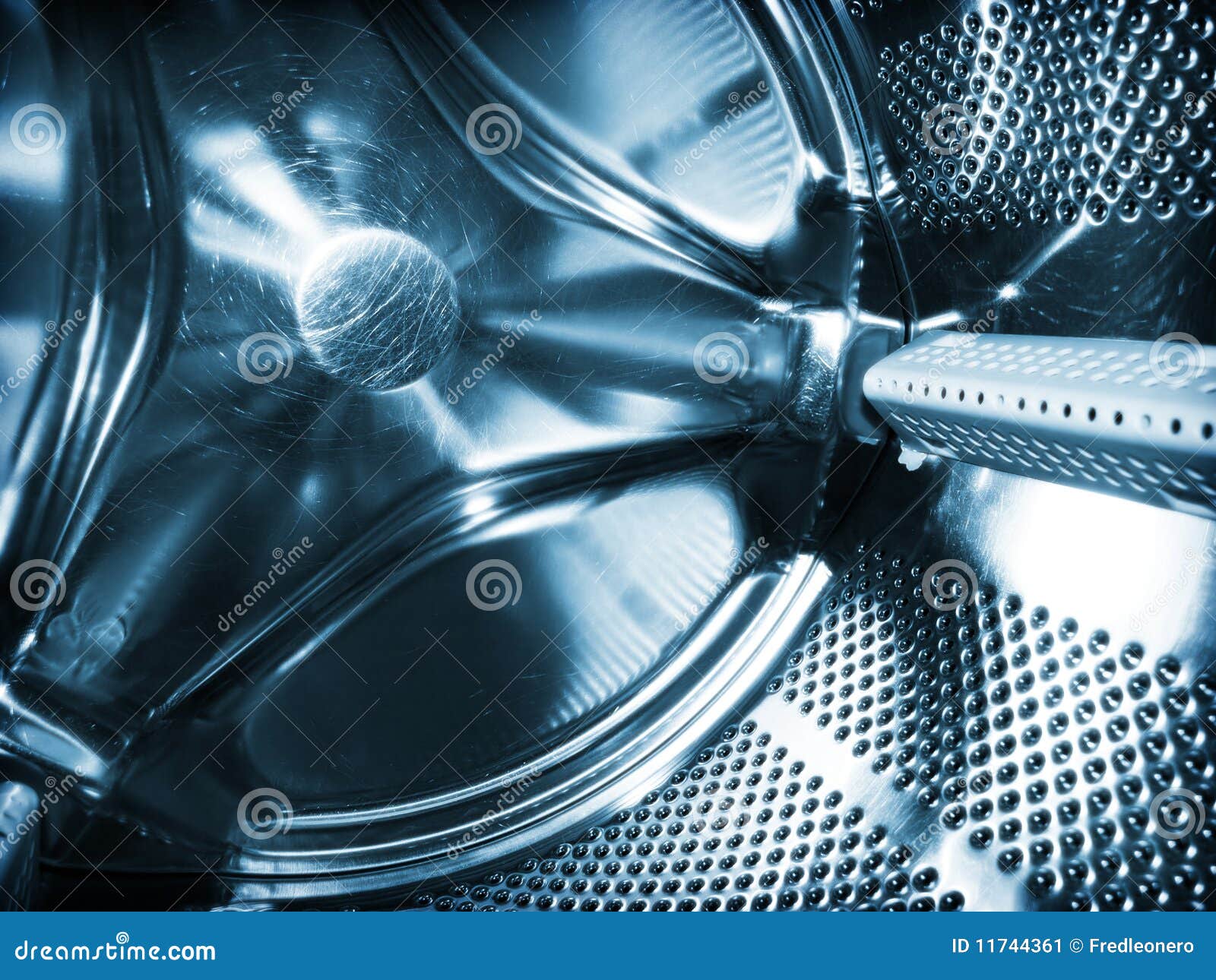 Inside the washing machine stock image. Image of laundry - 11744361