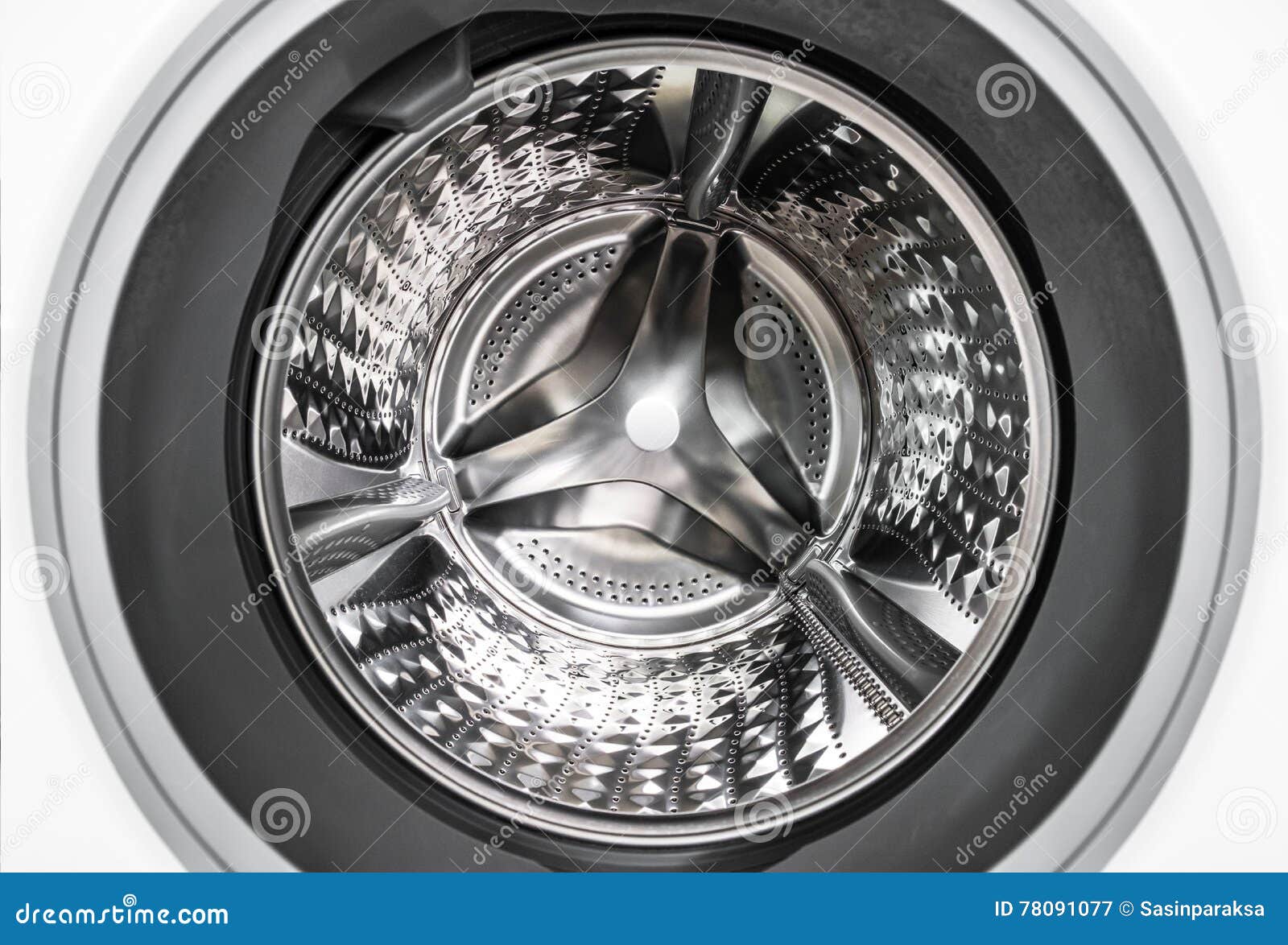 Inside the washing machine stock image. Image of clean - 78091077