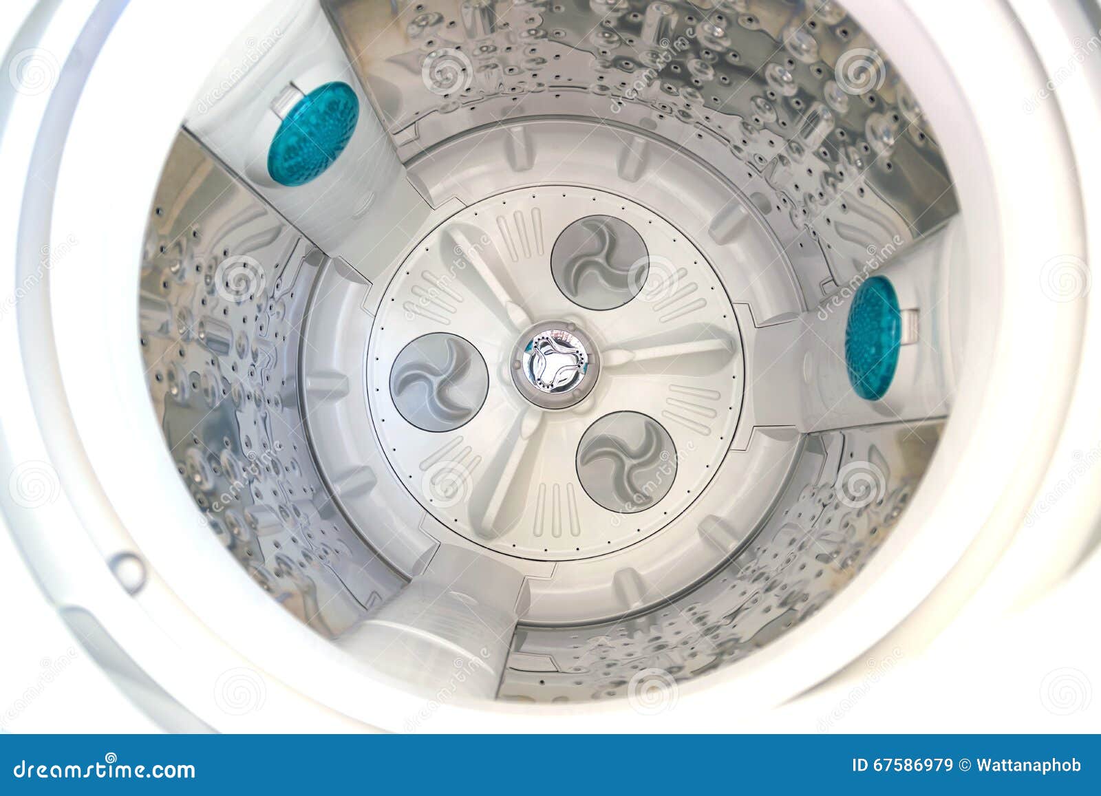Inside the Washing Machine. Stock Image - Image of machine, empty: 67586979