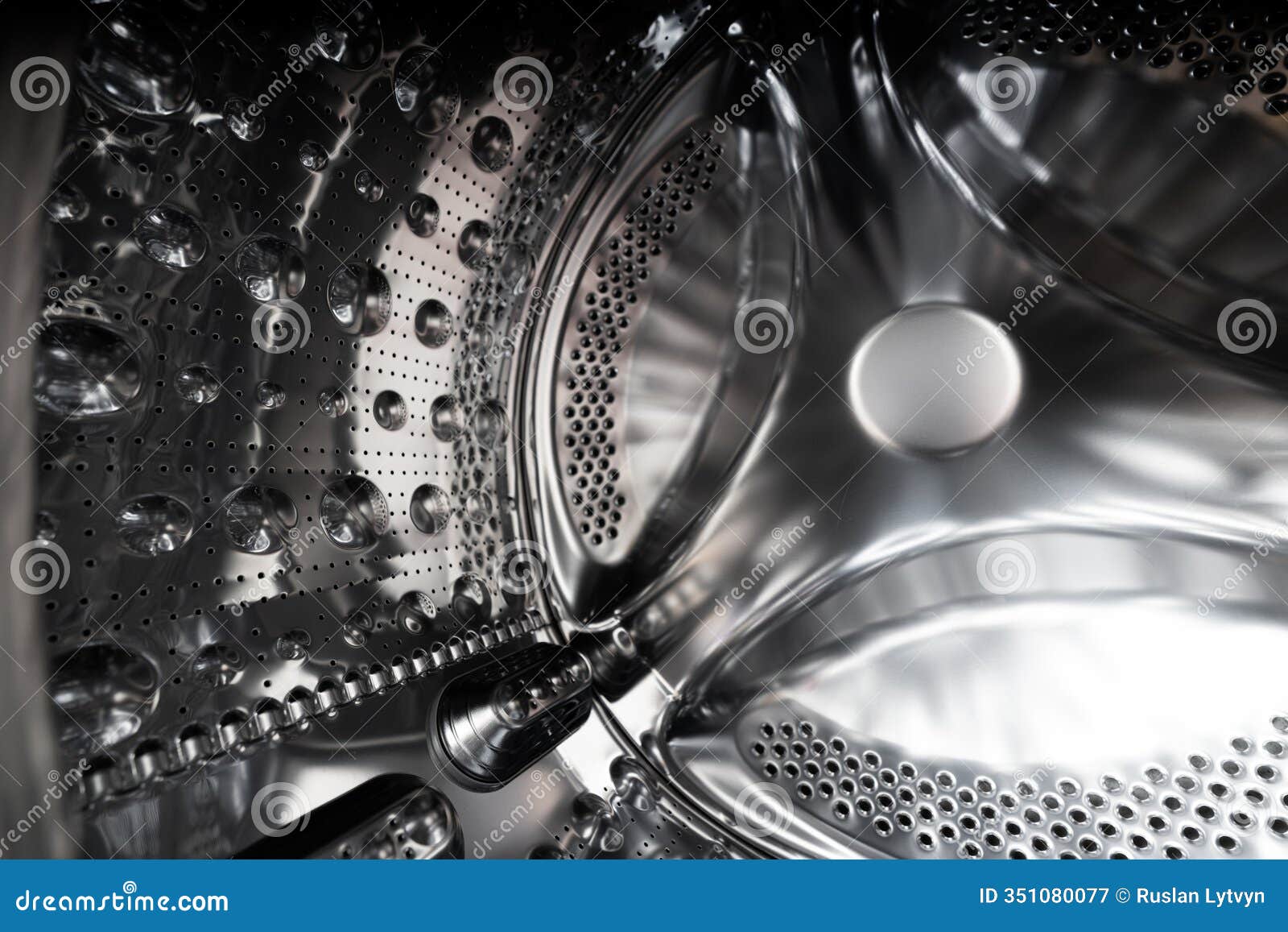 Inside of a Washing Machine Drum Stock Image - Image of equipment ...
