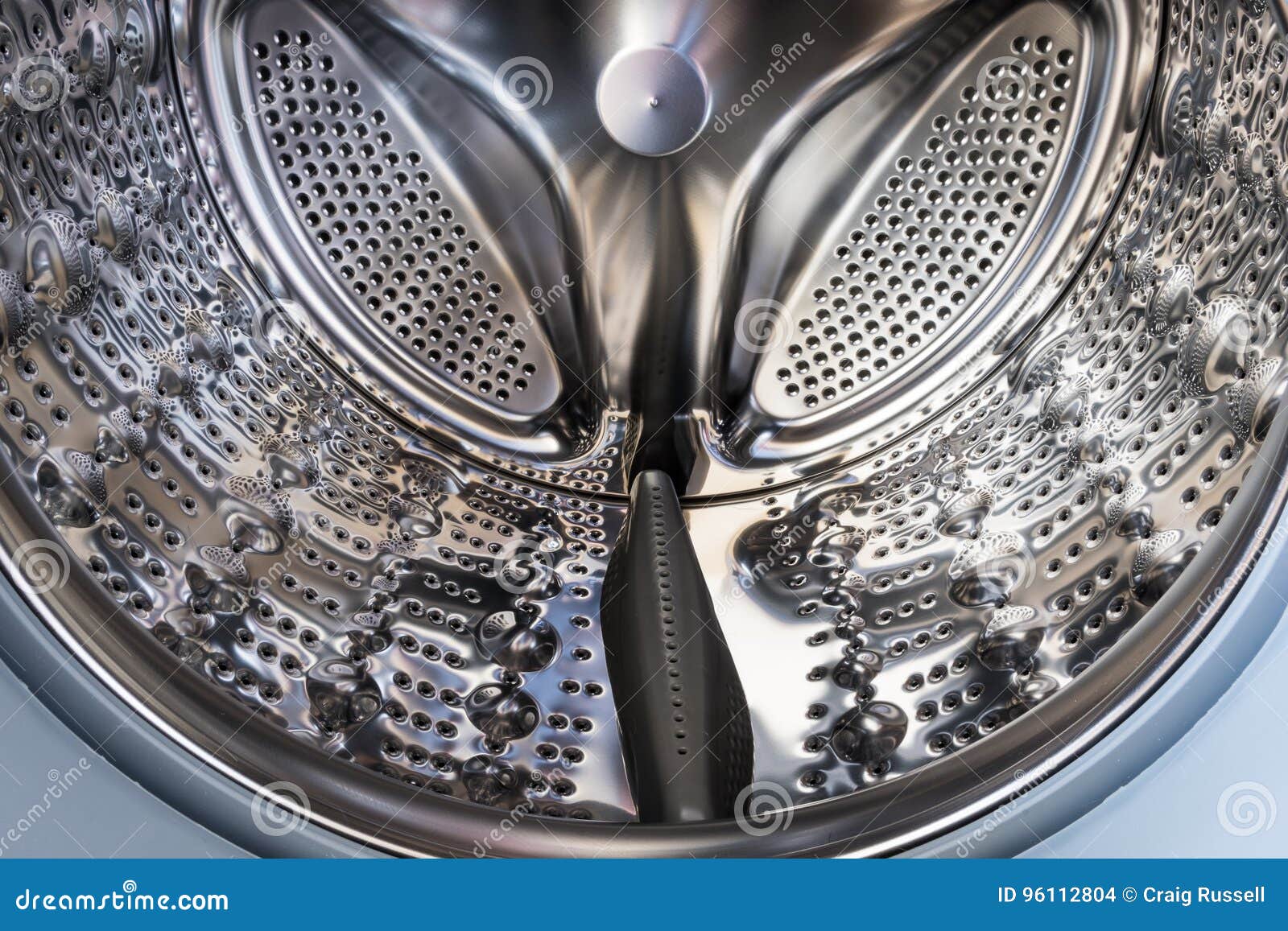 Inside of a Washing Machine Drum Stock Photo - Image of industrial ...