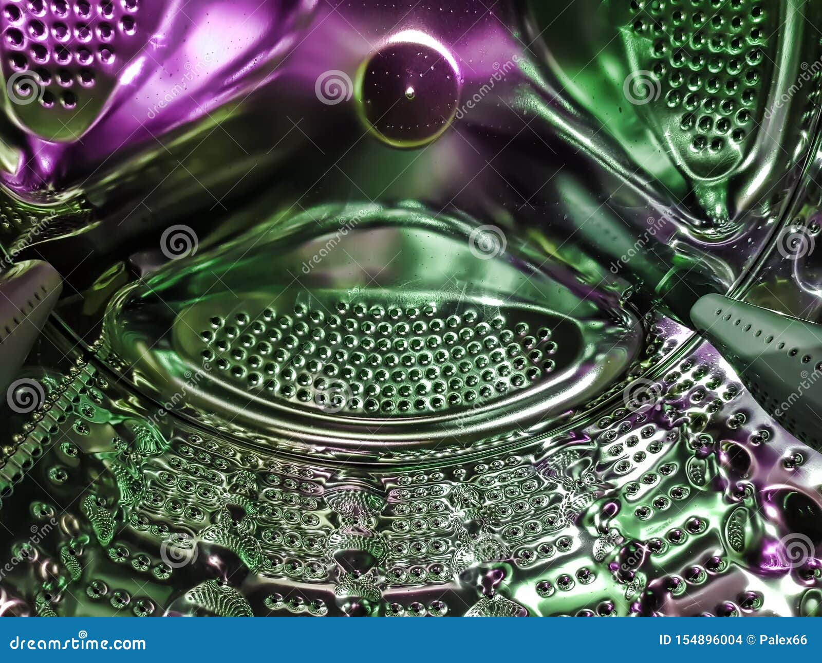 Inside of a Washing Machine Drum Stock Photo - Image of desktop, clean ...