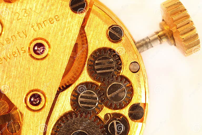 Inside a watch stock image. Image of accurate, teeth - 11613657