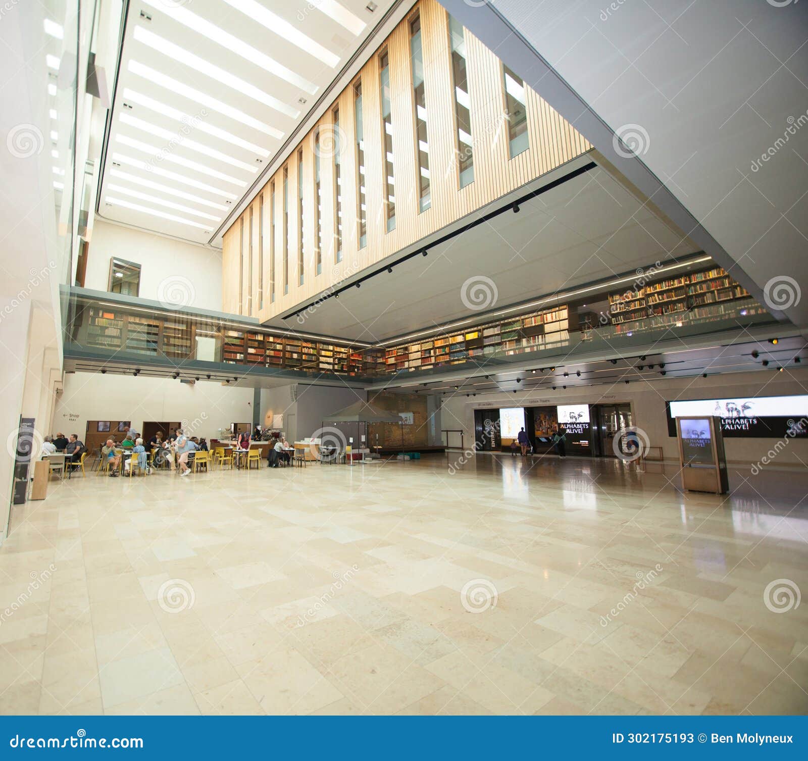 Inside the Weston Library, One of the Bodliean Libraries in Oxford ...