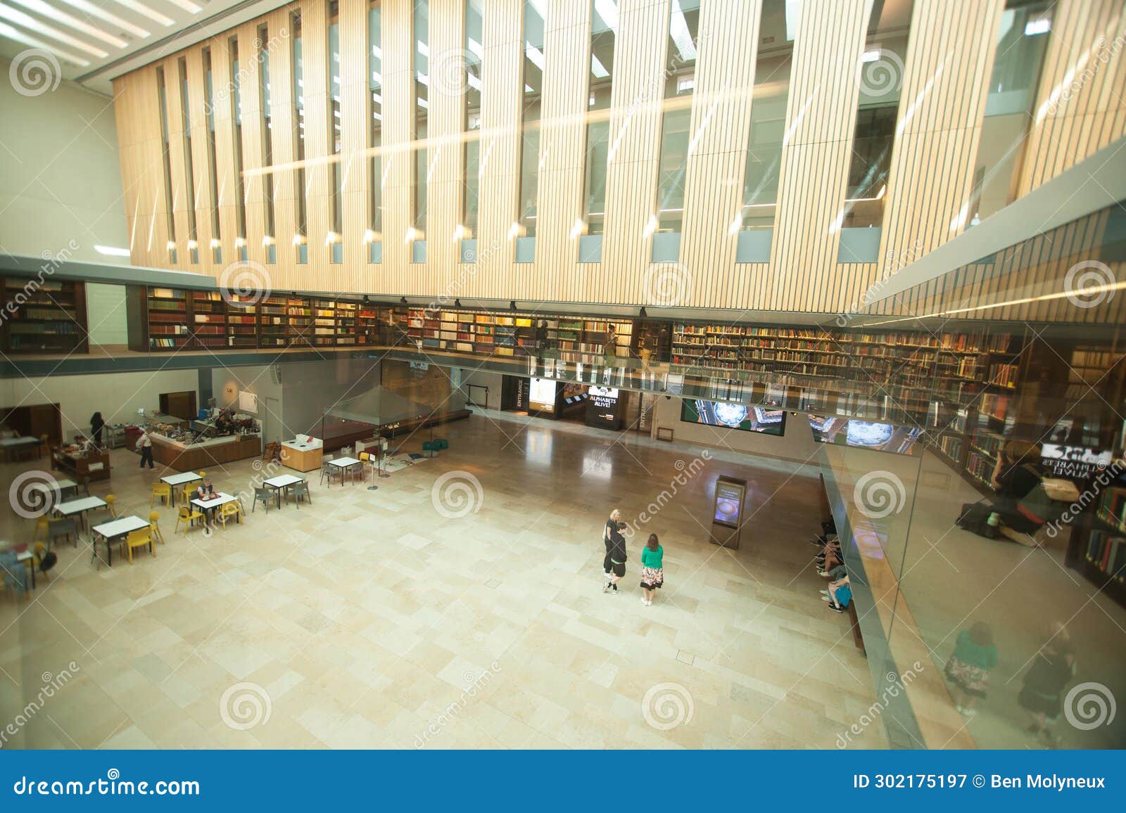 Inside the Weston Library, One of the Bodliean Libraries in Oxford ...