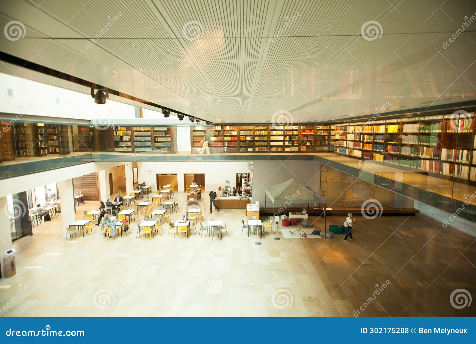 Inside the Weston Library, One of the Bodliean Libraries in Oxford ...