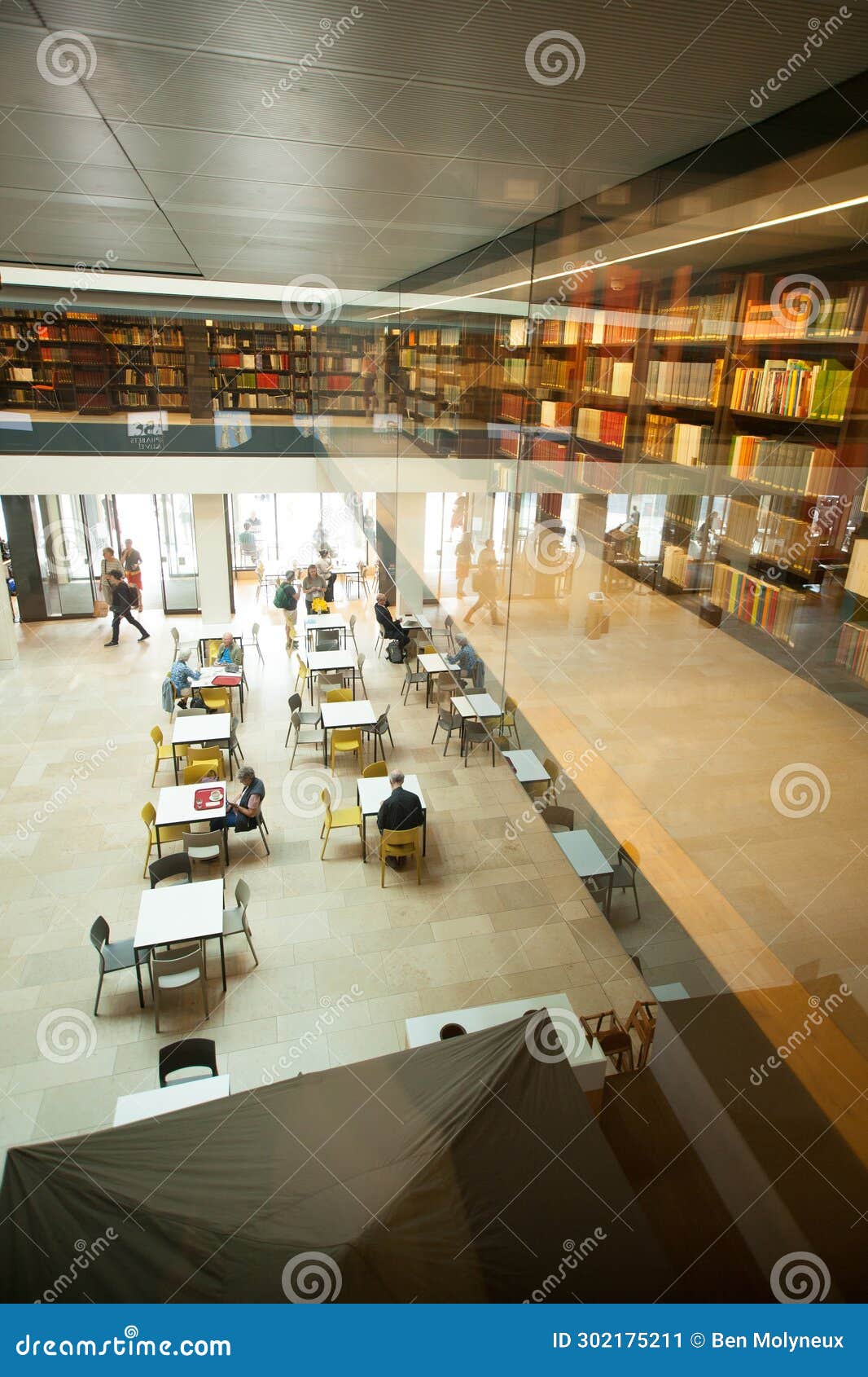 Inside the Weston Library, One of the Bodliean Libraries in Oxford ...