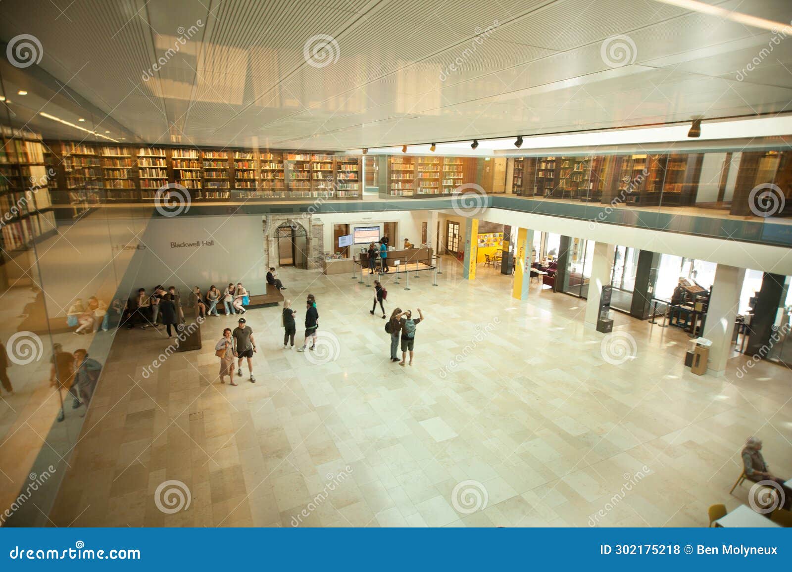 Inside the Weston Library, One of the Bodliean Libraries in Oxford ...