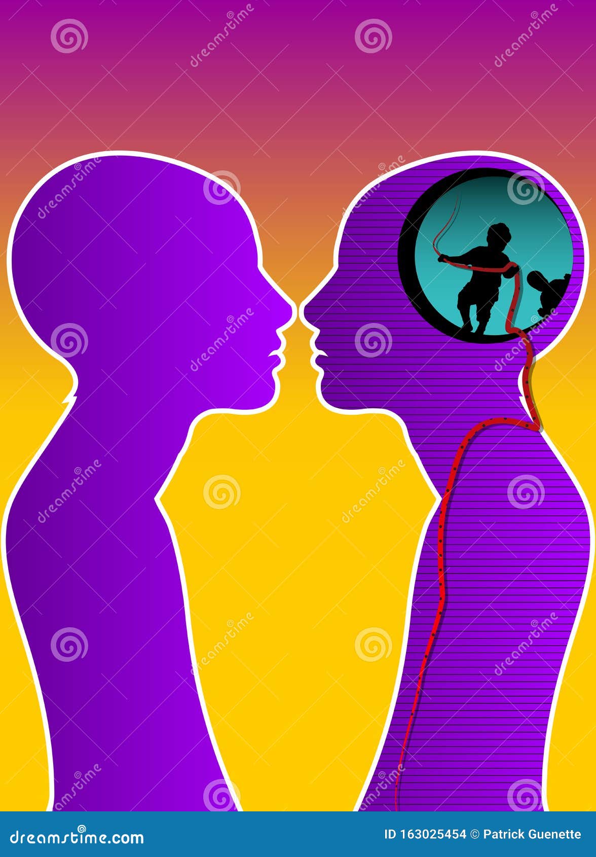Inside Your Mind, Illustration Stock Vector - Illustration of medical ...