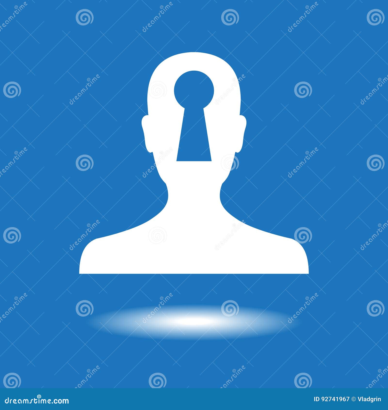 Insider Secret Icon stock illustration. Illustration of analytics ...