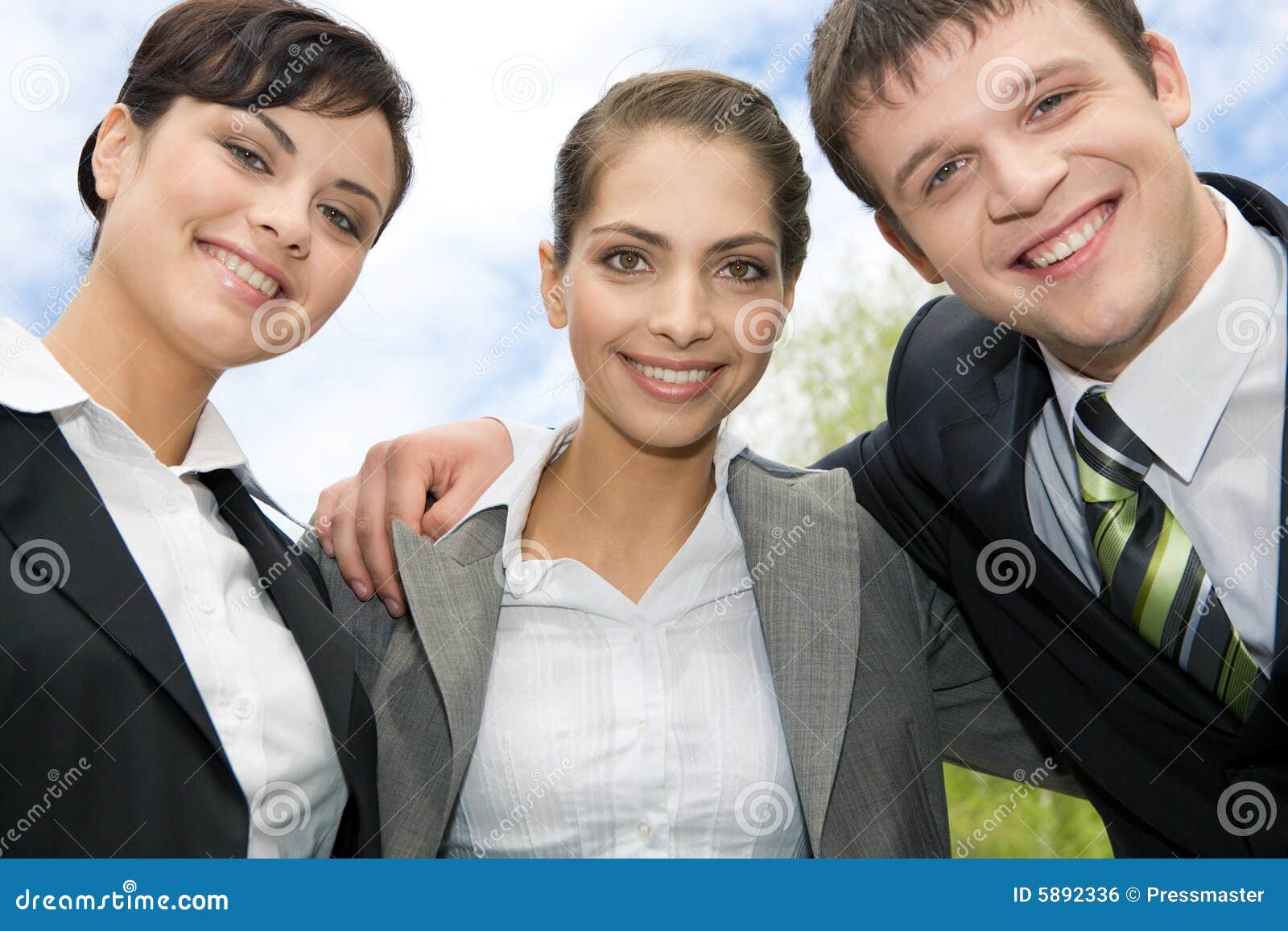 Insieme fotografia stock. Immagine di imprenditori, espressione - 5892336