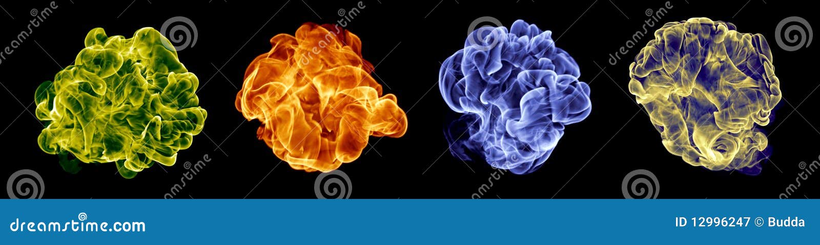 Insieme Del Fuoco Di Colore Immagine Stock - Immagine di esploda ...