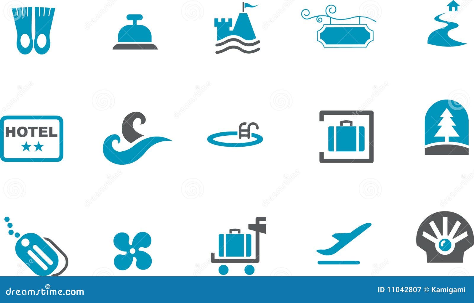 Insieme Dell'icona Del Mare Illustrazione di Stock - Illustrazione di ...