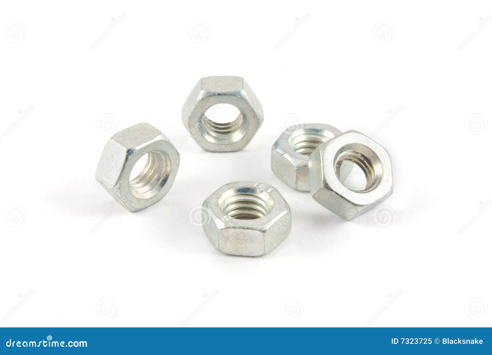 Insieme Della Vite, Noce, Bullone Immagine Stock - Immagine di isolato ...