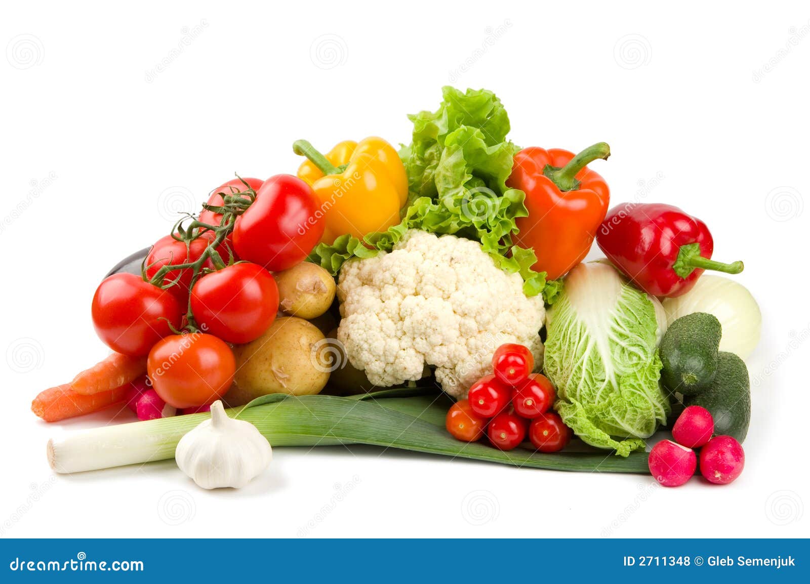 Insieme Delle Verdure Differenti Fotografia Stock - Immagine di ...