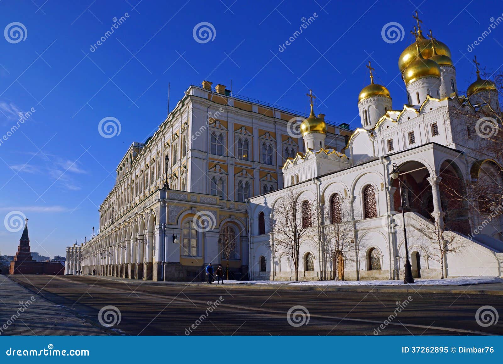 Insieme Di Cremlino Di Mosca, Russia Immagine Stock - Immagine di ...